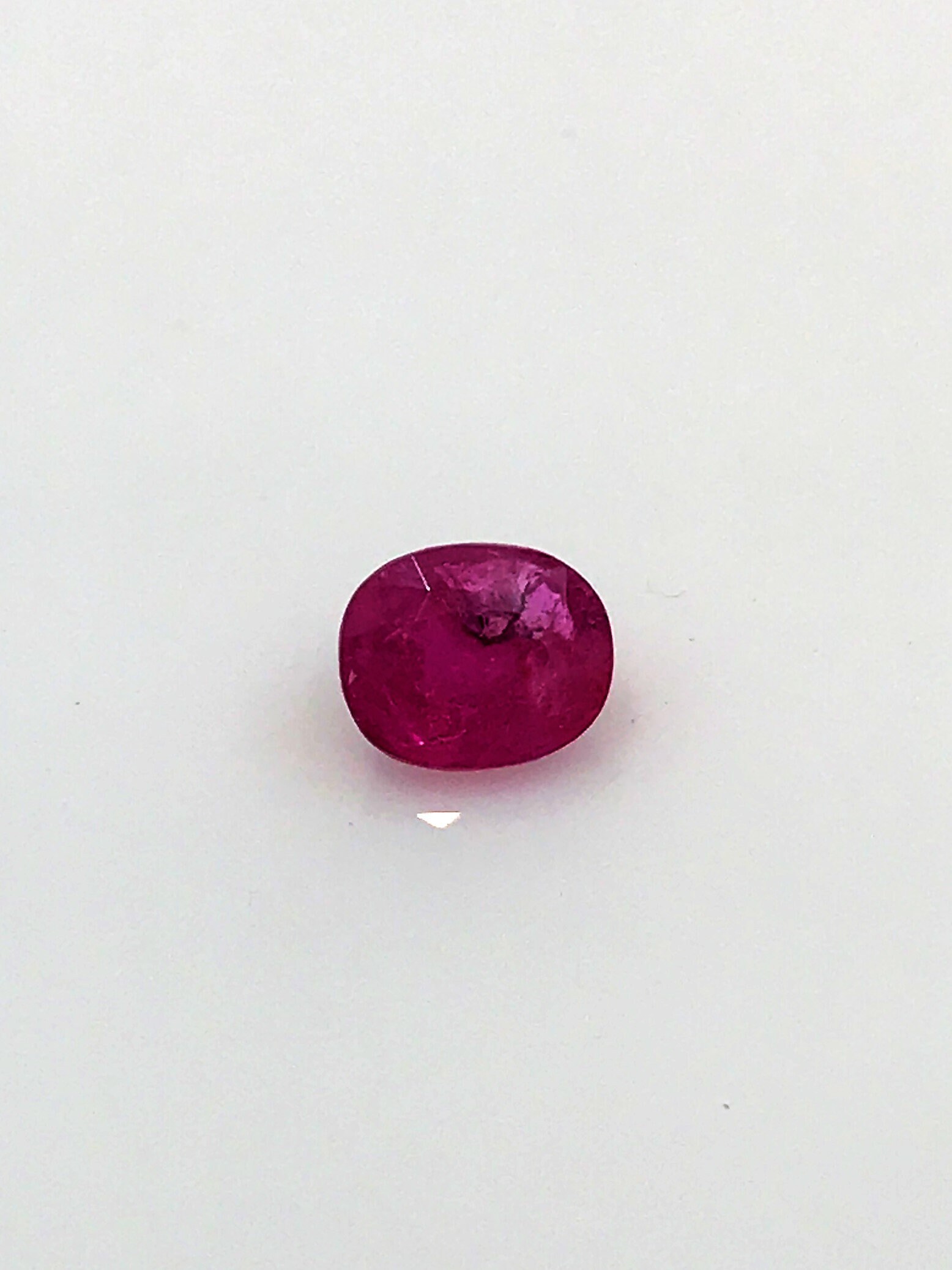 Natural BURMESE RUBY | 0.75 Carats Rich Red Color Sparky Luster AAA ...