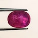 Natural BURMESE RUBY 7.05 Carats Rich Pinkish Red Color Sparky Luster ...