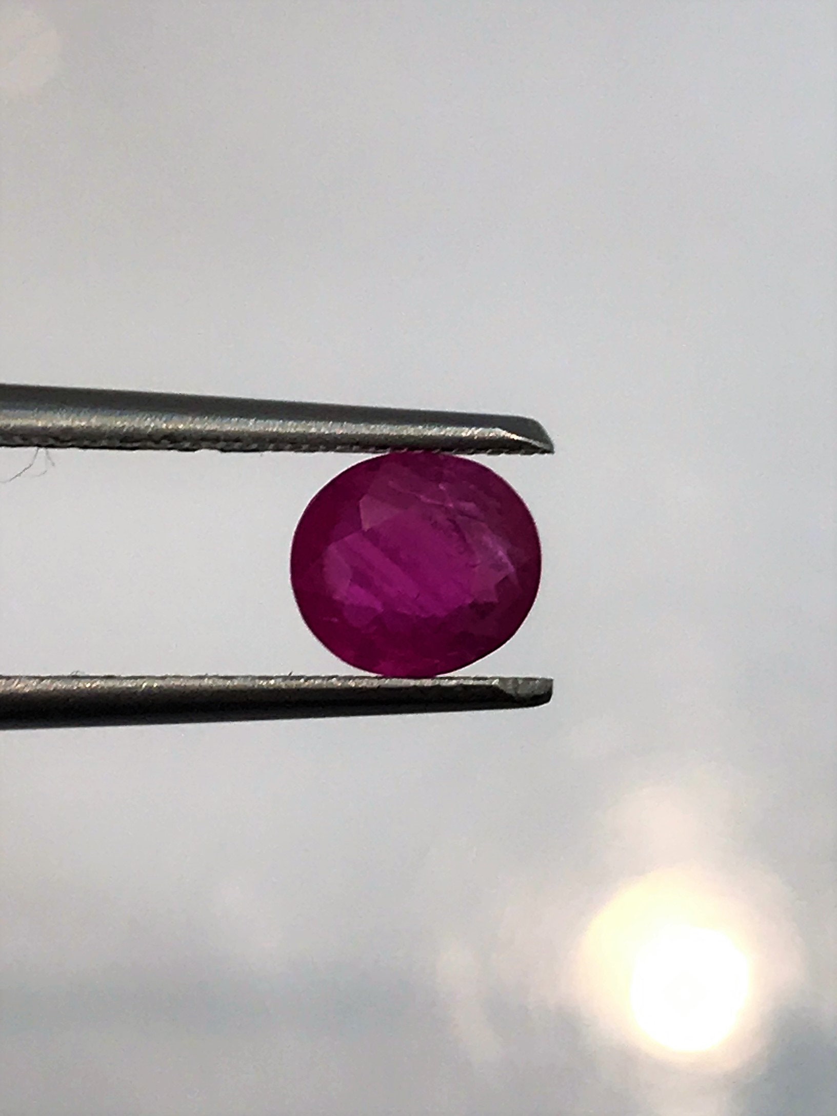 Natural BURMESE RUBY | 0.71 Carats Rich Pink Red Color High Luster AAA ...