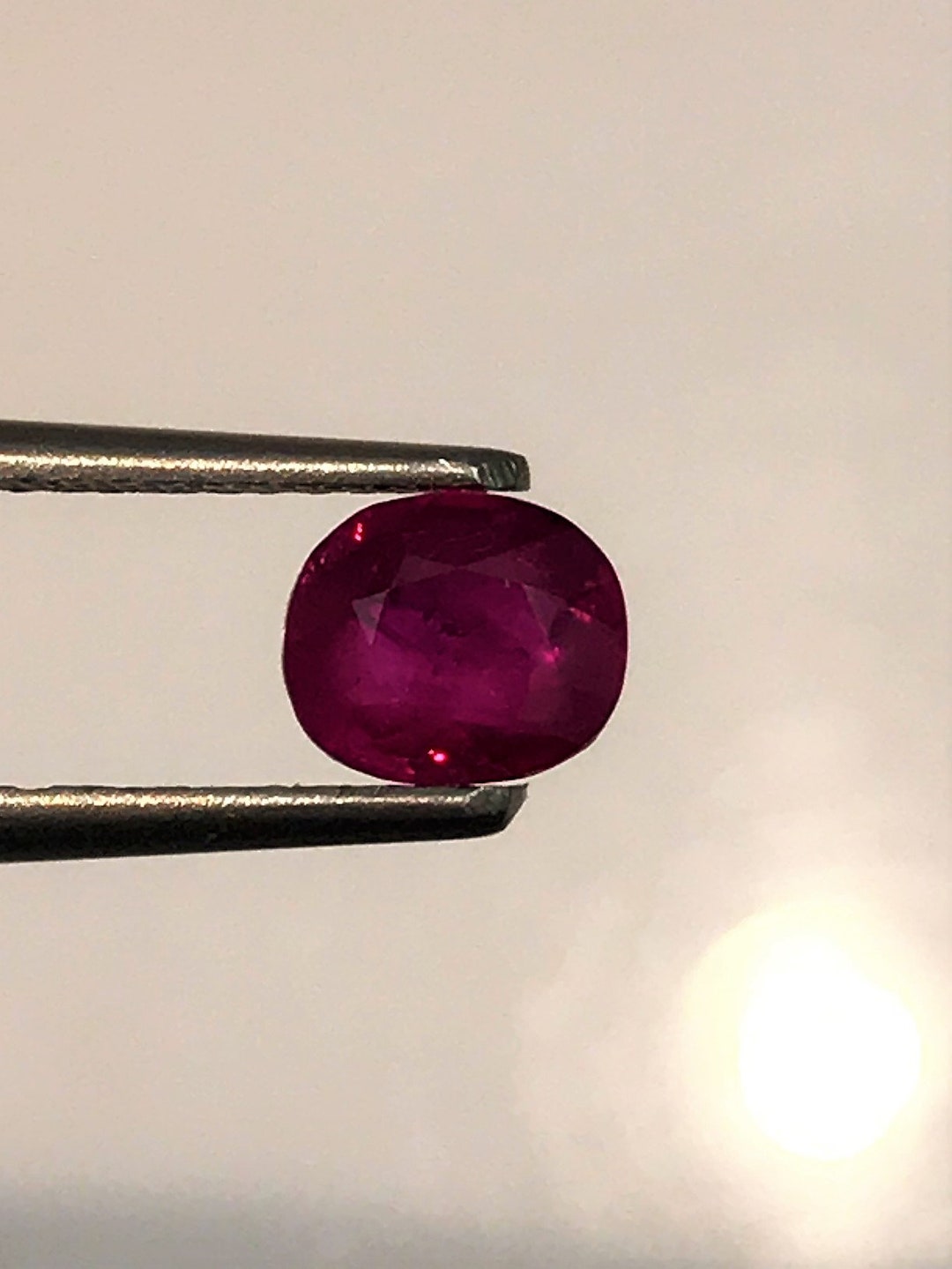 Natural BURMA RUBY | 0.92 Carat Rich Vivid Red Color Sparky Luster AAA ...
