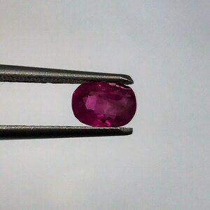 Natural BURMESE RUBY | 0.72 Carats Rich Pink Red Color High Luster AAA ...