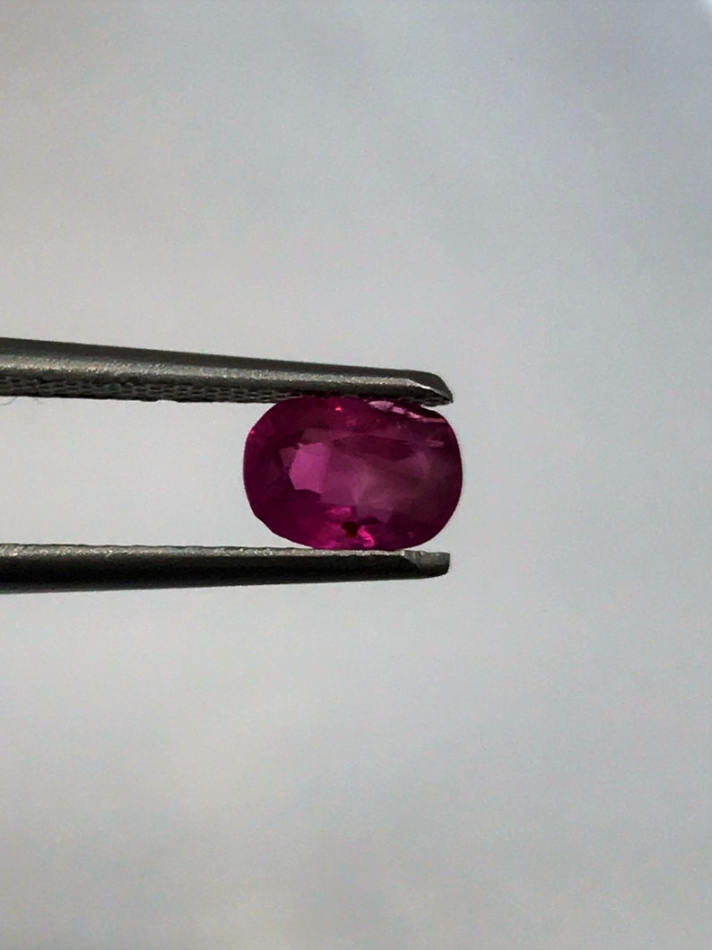 Natural BURMESE RUBY | 0.72 Carats Rich Pink Red Color High Luster AAA ...