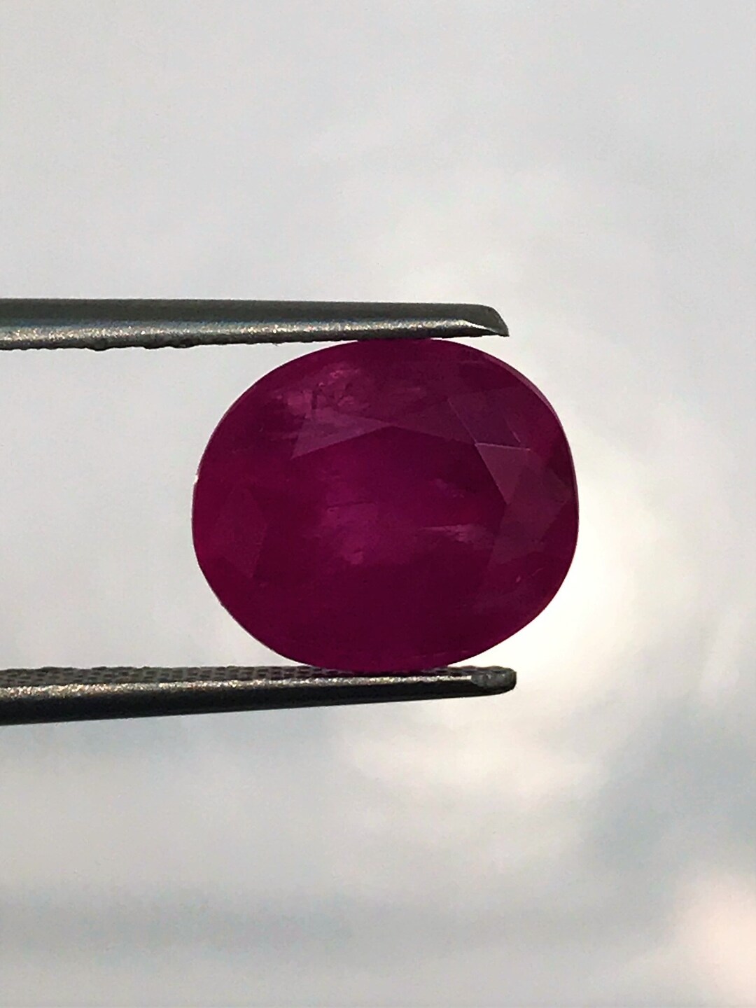 BURMA RUBY | 7.66 Carats Rich Red Color High Luster AAA+++ Fine Quality ...