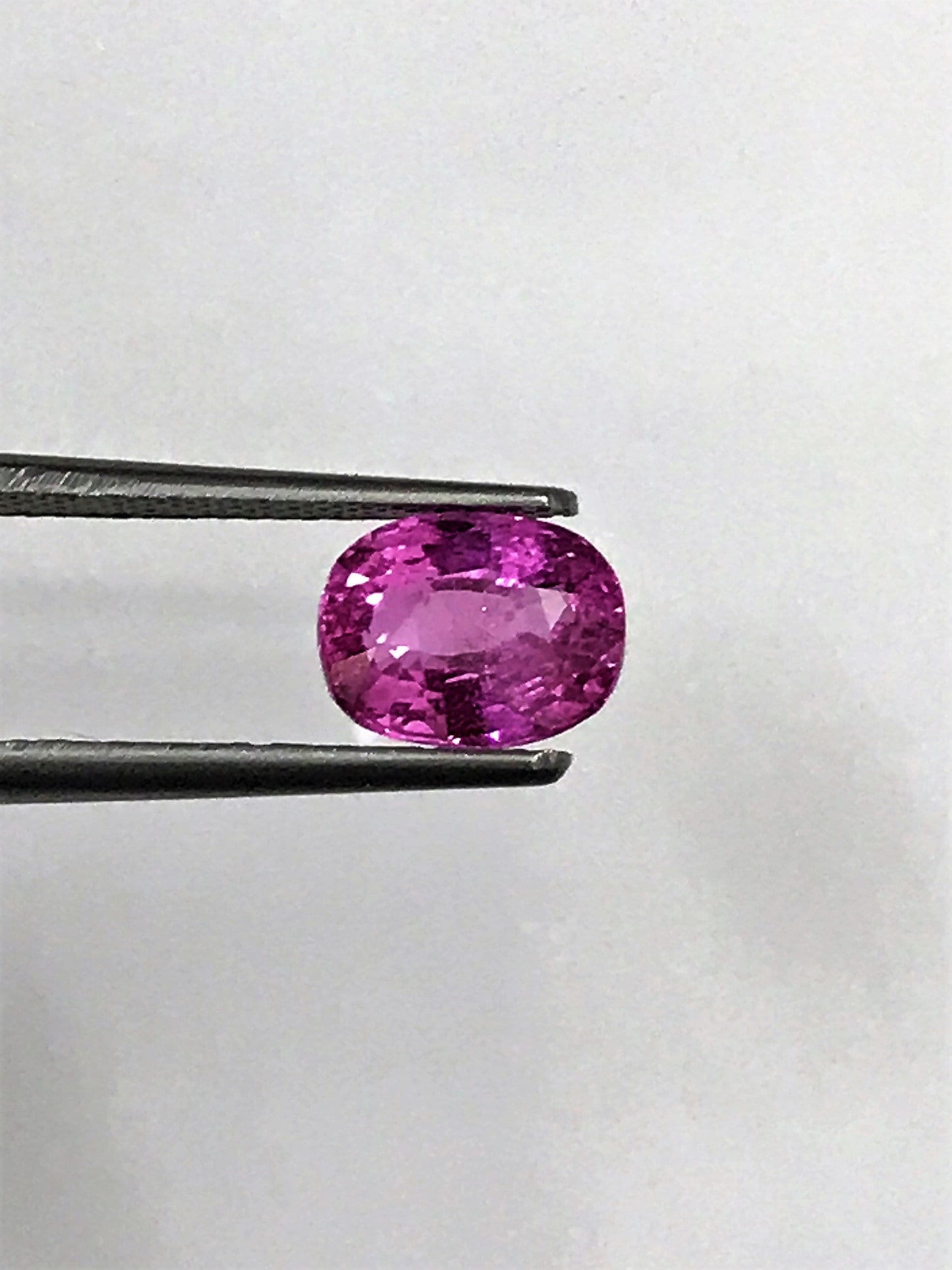 Natural PINK SAPPHIRE 2.46 Carats Rich Rose Pink Color Sparky Luster ...