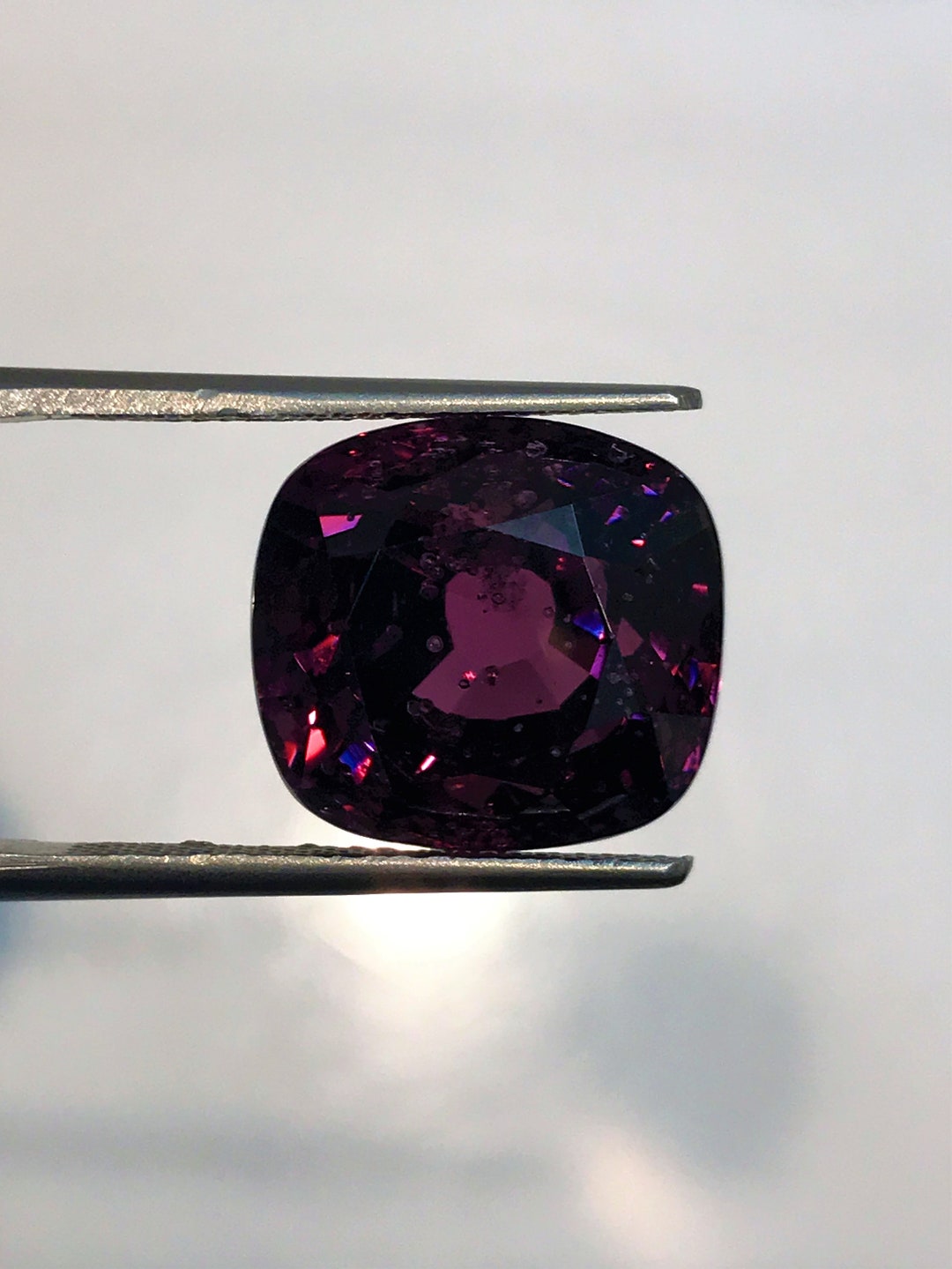 Natural BURMESE SPINEL | 17.46 Carats Rich Purple Red Color Sparky ...