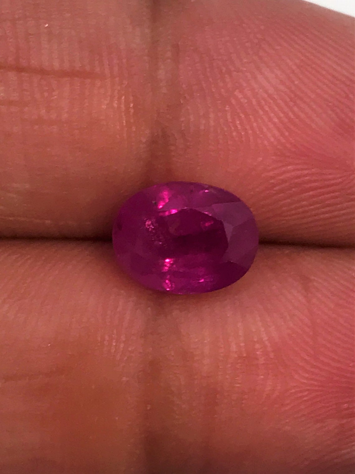 BURMESE RUBY 3.35 Carats Rich Red Color High Luster AAA - Etsy