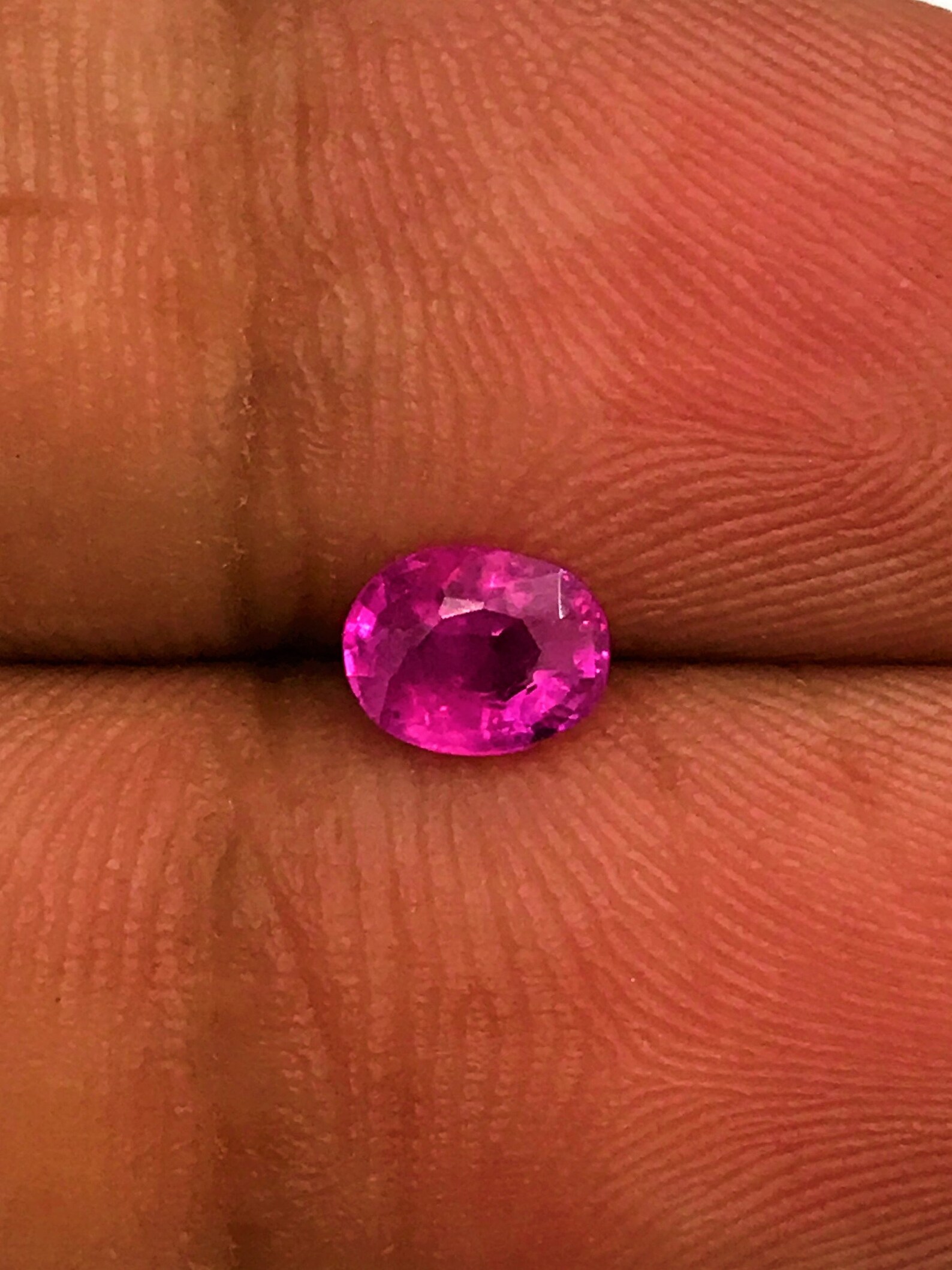 Natural BURMESE RUBY | 0.61 Carats Rich Velvet Red Color High Luster ...