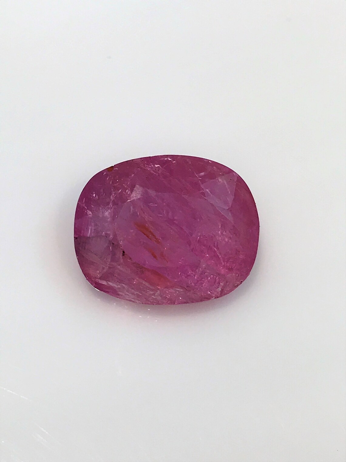 Natural PINK SAPPHIRE Huge 29.08 Carats Rich Flamingo Pink Color Sparky ...