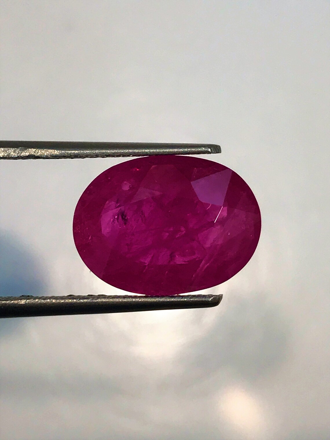 BURMESE RUBY 6.08 Carats Rich Red Color High Luster AAA Fine Quality ...