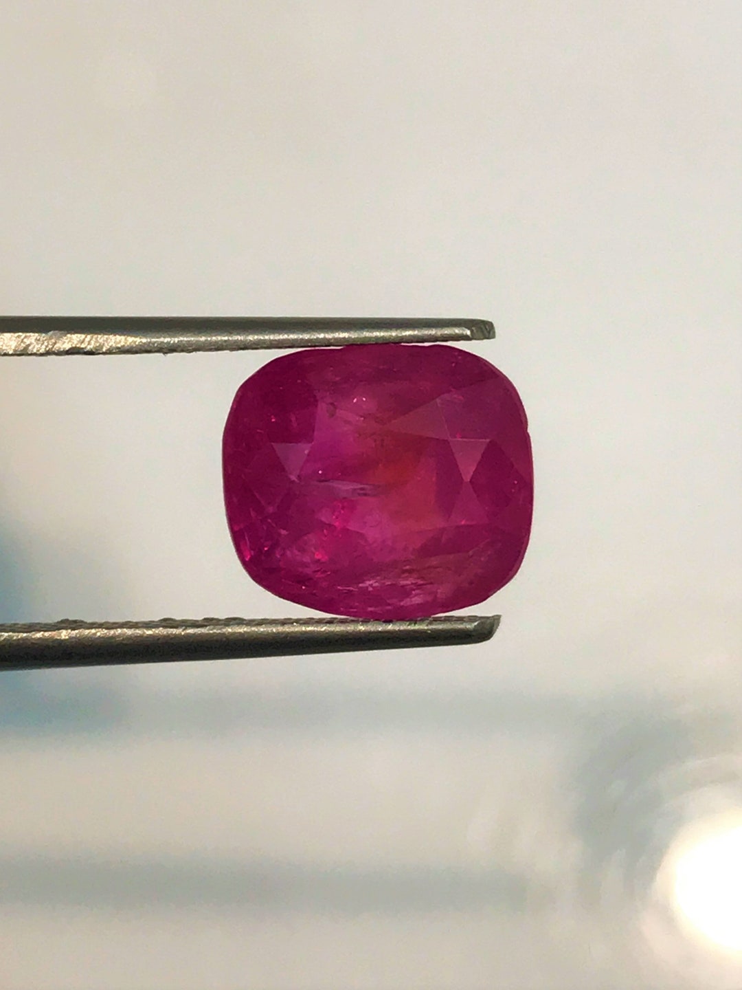 Natural BURMA RUBY | 6.43 Carats Rich Red Color Sparky Luster AAA ...