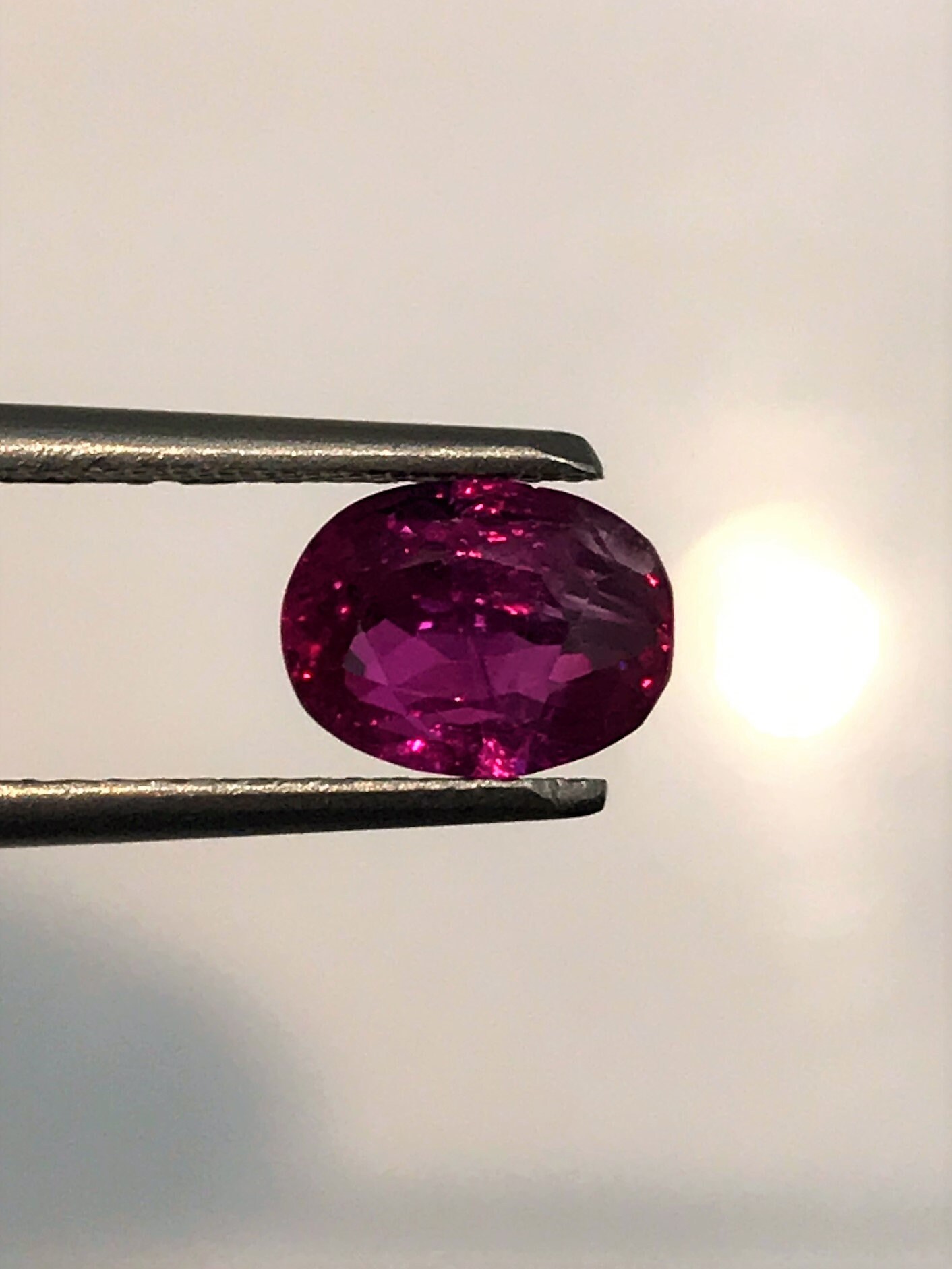 Natural BURMA RUBY | 1.54 Carats Rich Pink Red Color Sparky Luster AAA ...