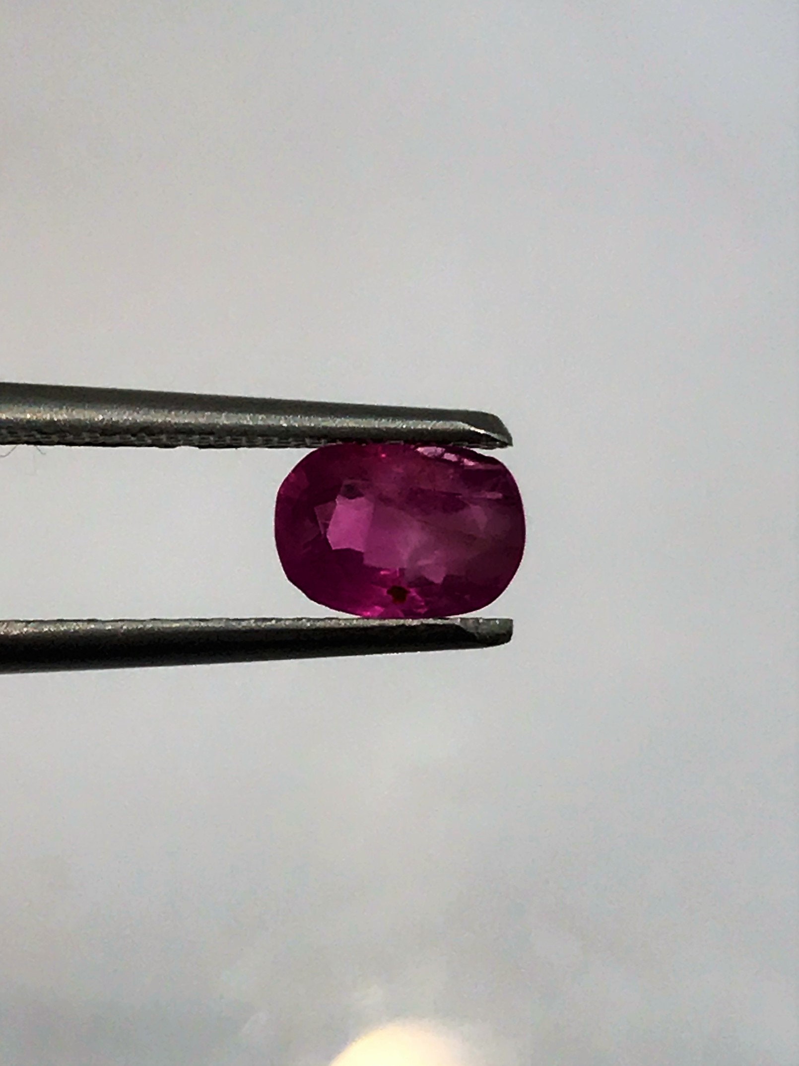Natural BURMESE RUBY | 0.72 Carats Rich Pink Red Color High Luster AAA ...