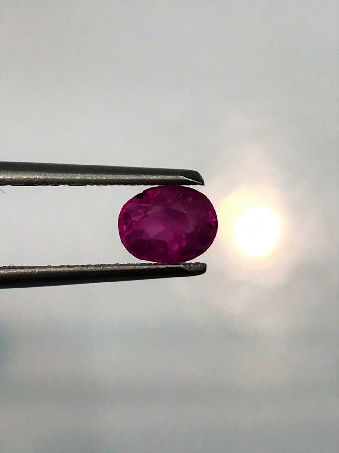 Natural BURMESE RUBY | 0.61 Carats Rich Velvet Red Color High Luster ...