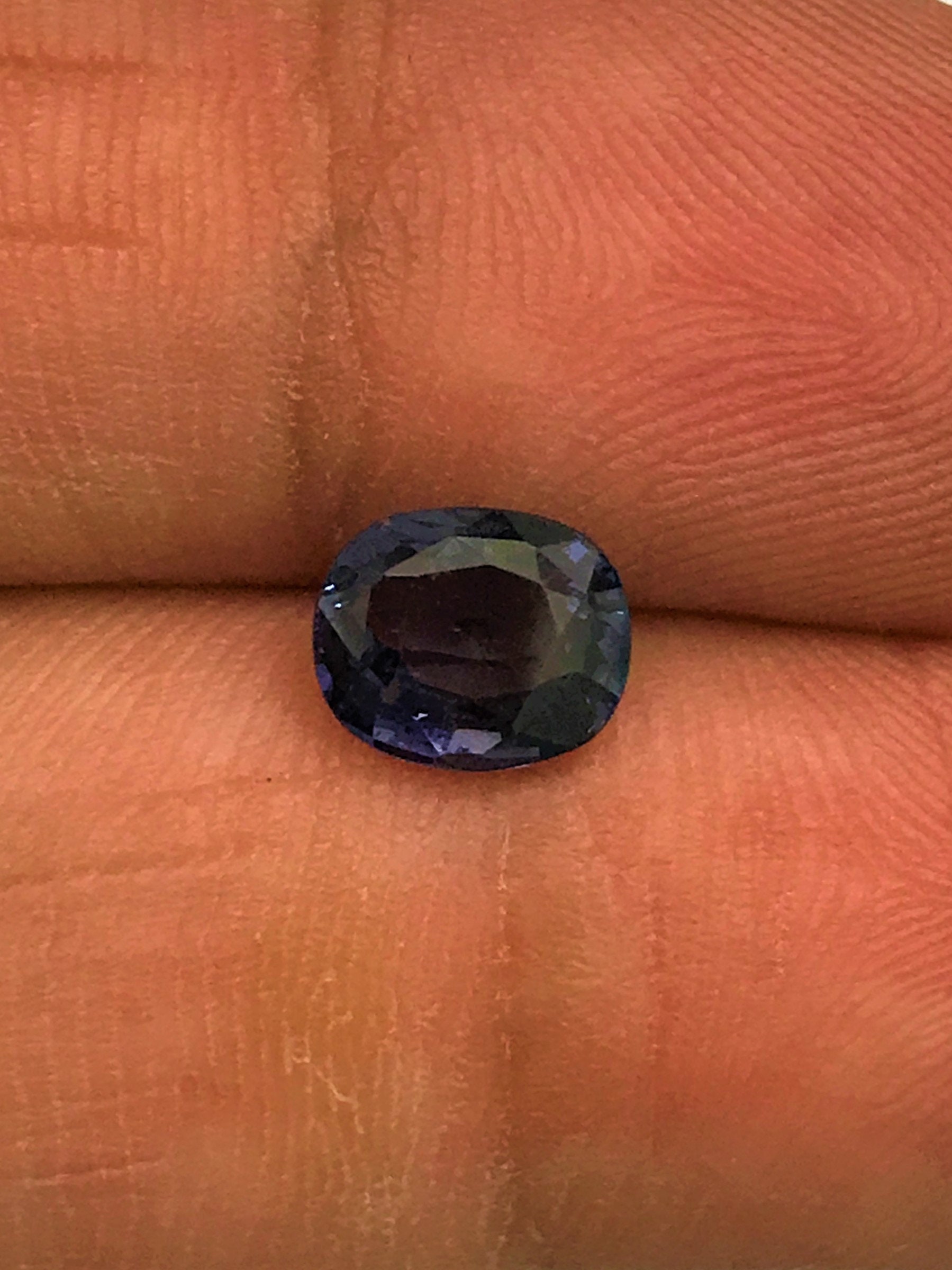 Natural BLUE SPINEL | 1.55 Carats Rich Cobalt Blue Color Sparky Luster ...