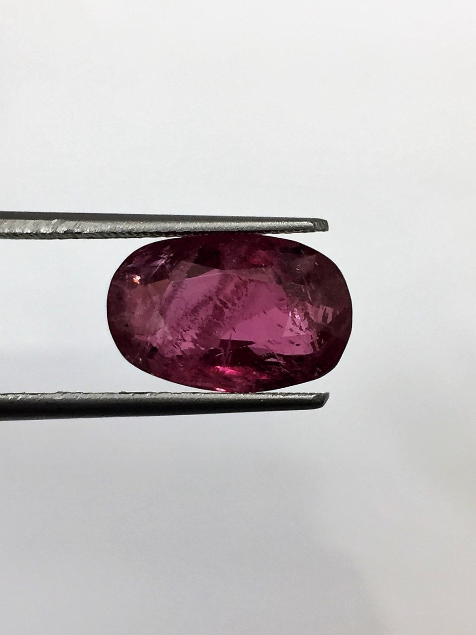 Natural BURMESE SPINEL| 6.48 Carat Rich Violet Red Color High Luster ...