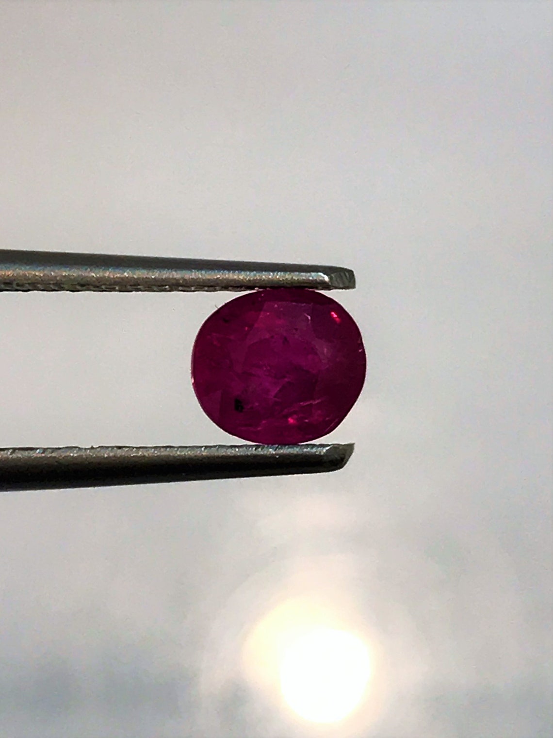 Natural BURMESE RUBY | 0.84 Carats Rich Deep Red Color High Luster AAA ...