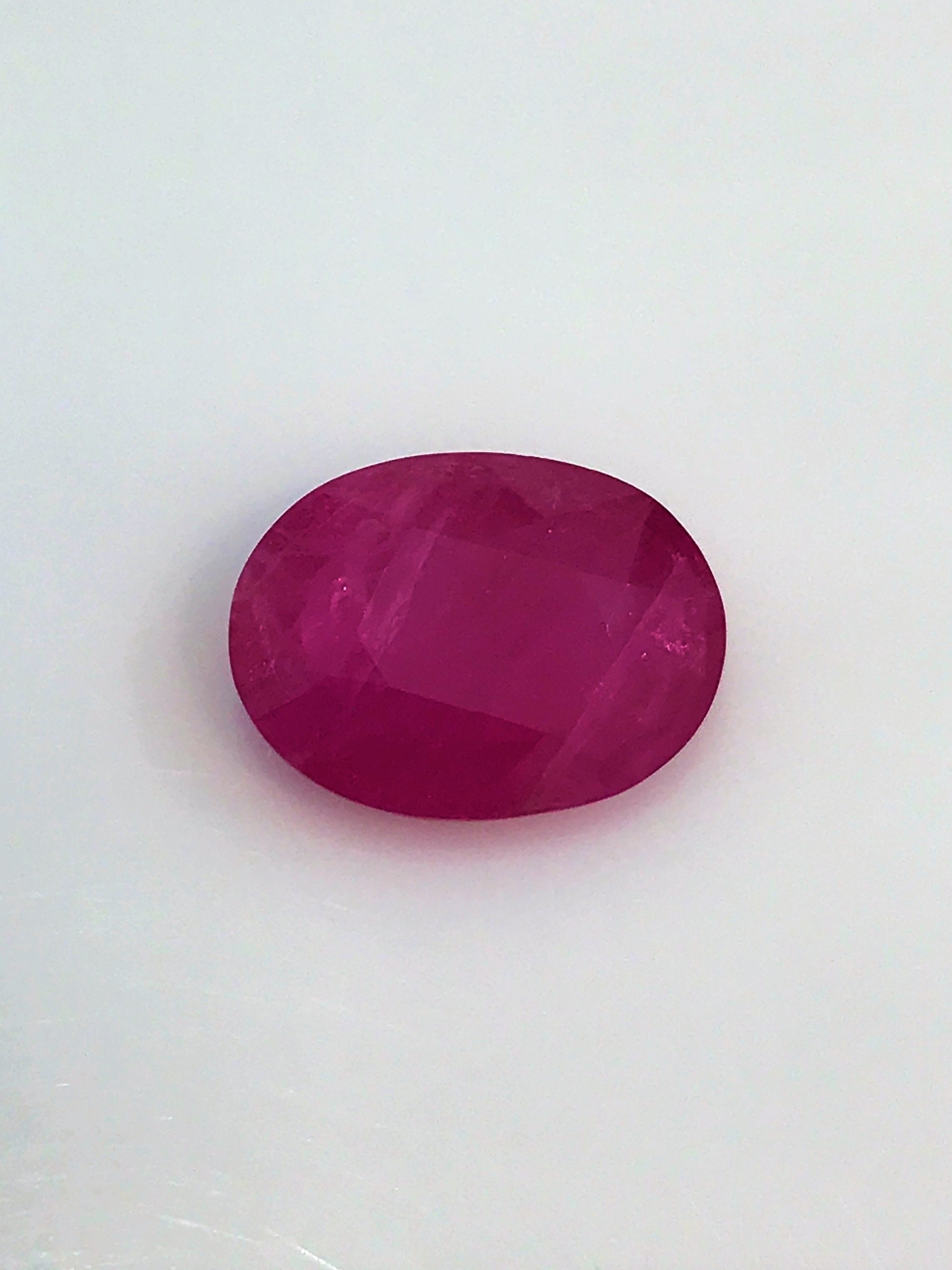 BURMESE RUBY 6.08 Carats Rich Red Color High Luster AAA Fine Quality ...