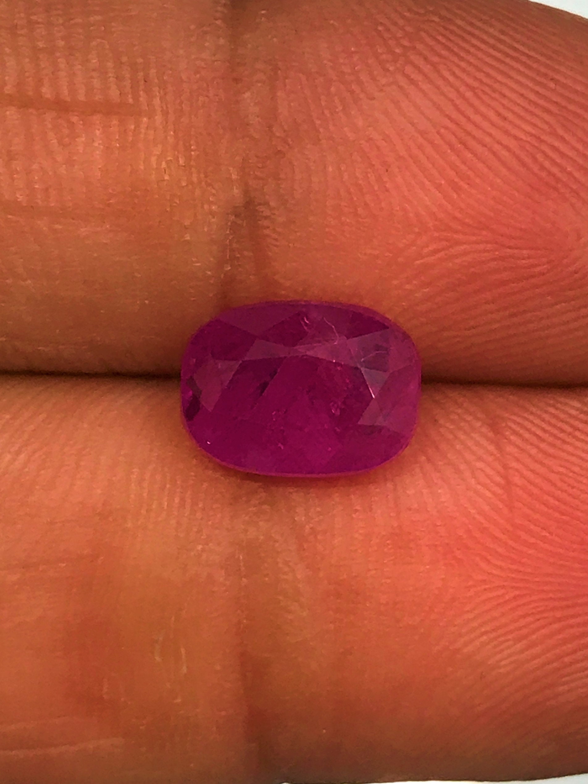 Natural BURMESE RUBY 3.94 Carats Rich Traffic Light Red - Etsy