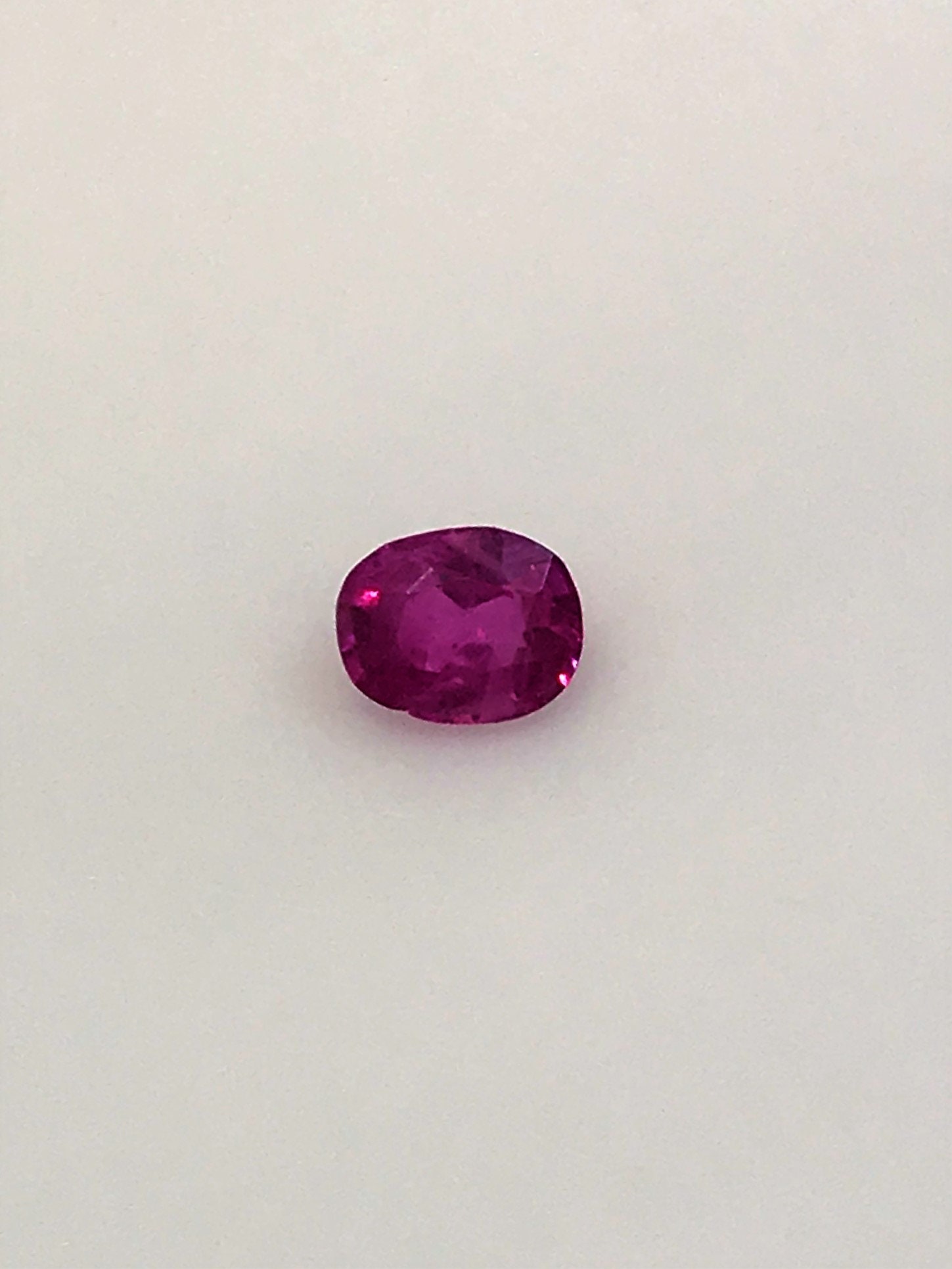 Natural BURMESE RUBY | 0.37 Carats Legendary Red Color Sparky Luster ...