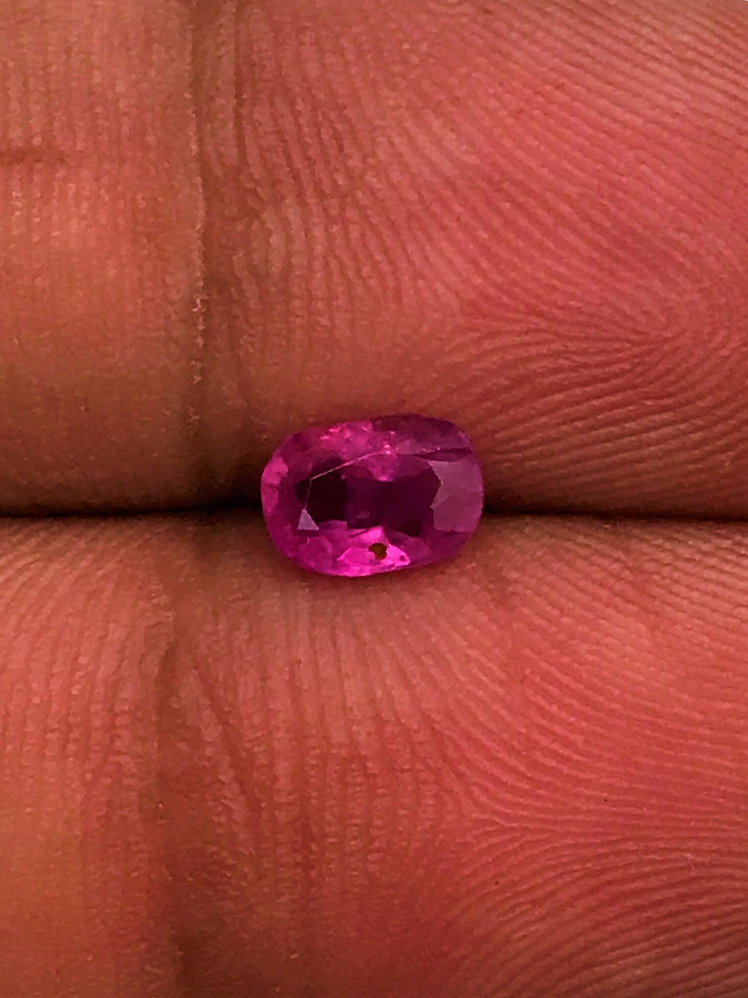 Natural BURMESE RUBY | 0.72 Carats Rich Pink Red Color High Luster AAA ...