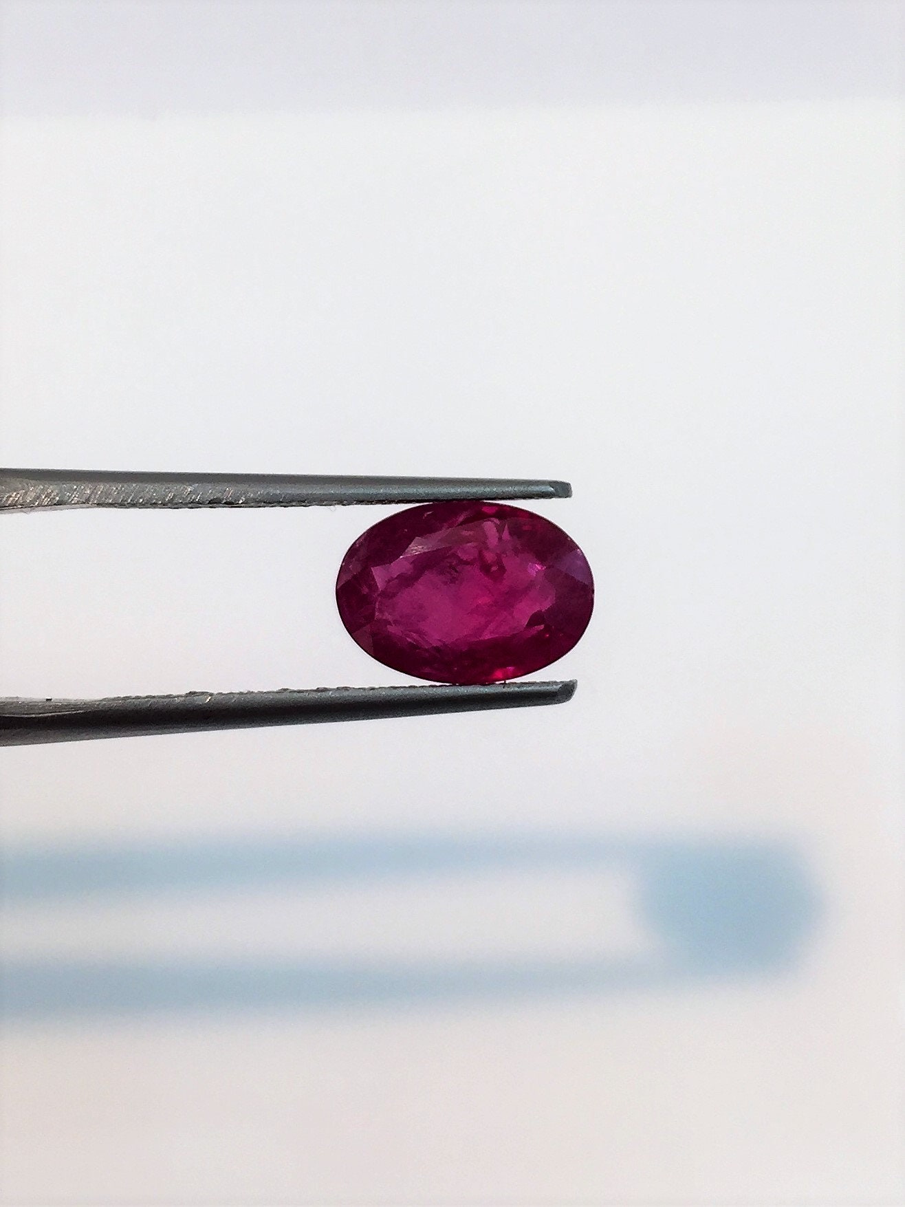 BURMA RUBIN | 3,16 Karat satte rote Farbe funkelnder Glanz AAA ...