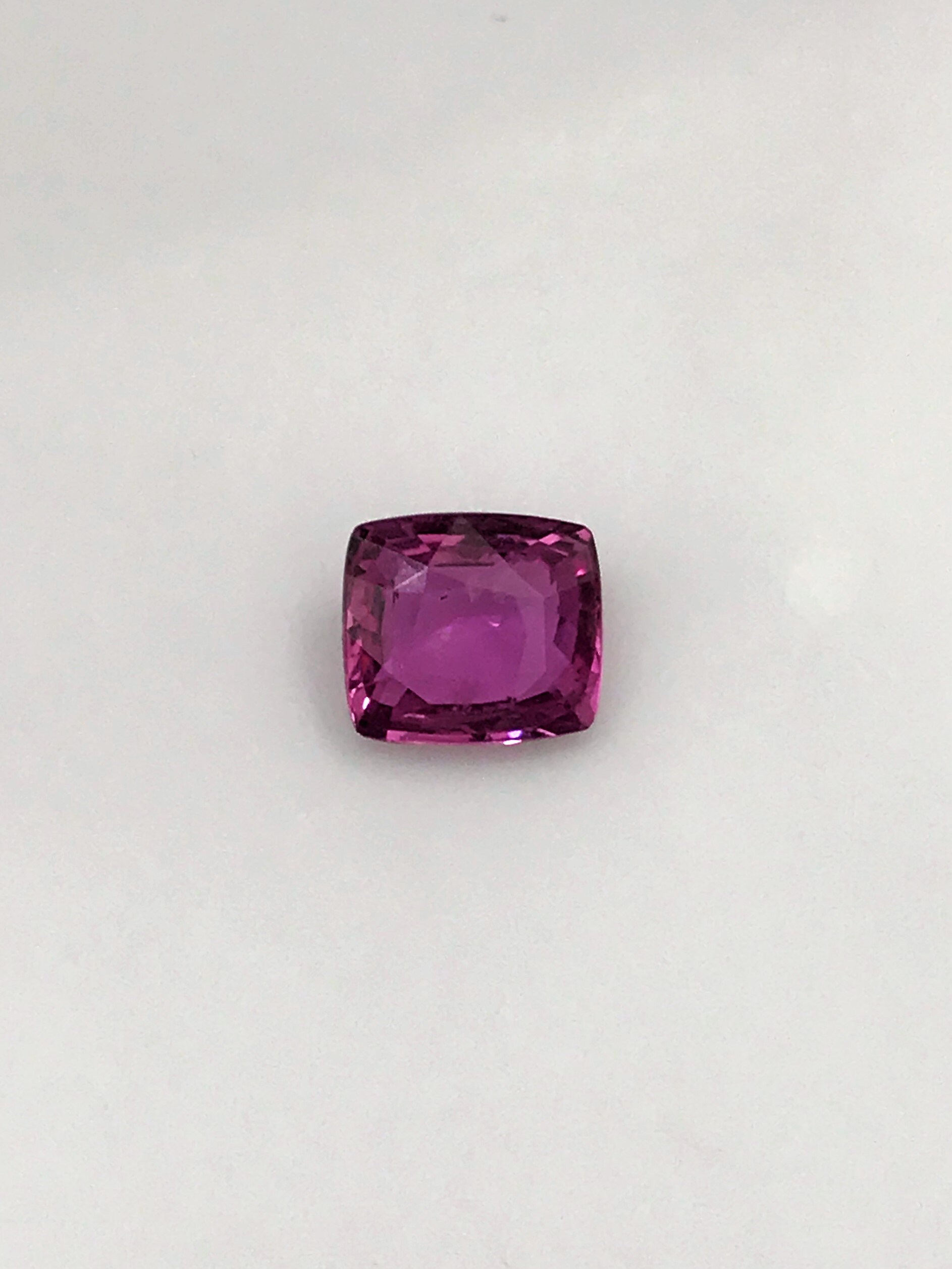 Natural PINK SAPPHIRE 1.89 Carat Vivid Pinkish Red Color - Etsy