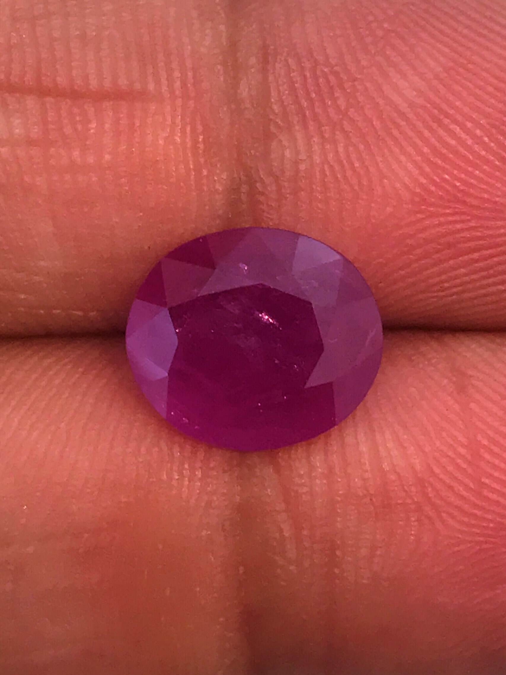 BURMESE RUBY 3.65 Carats Rich Red Color High Luster AAA - Etsy