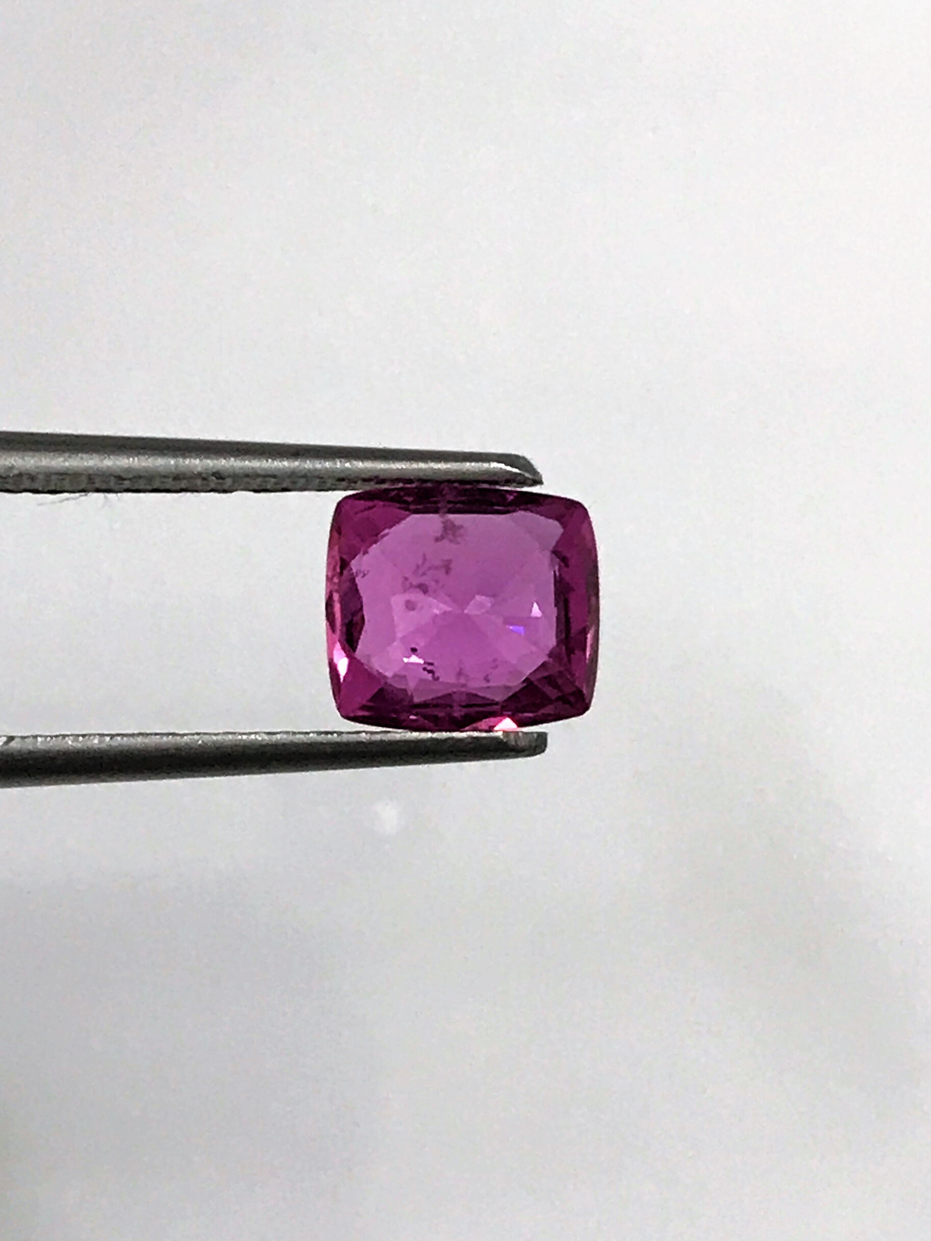 Natural PINK SAPPHIRE 1.89 Carat Vivid Pinkish Red Color - Etsy