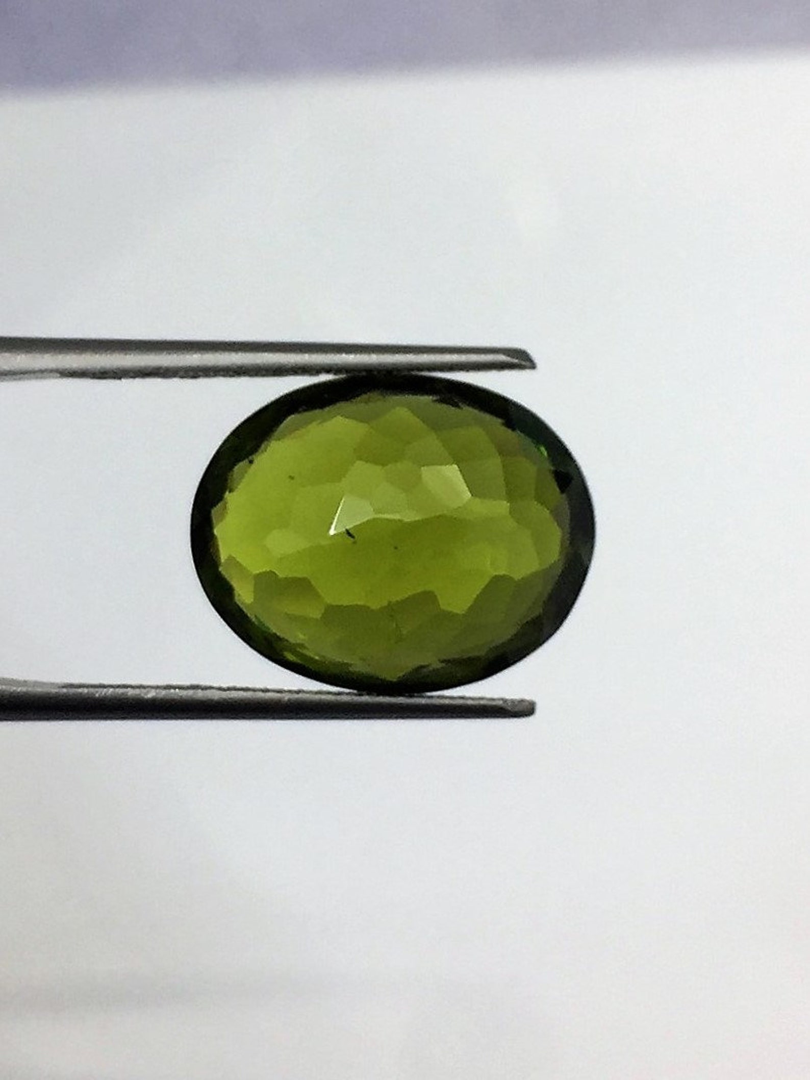 Vintage 10.64 Carat Beautiful Rich OLIVE Green Color Sparky Luster AAA ...