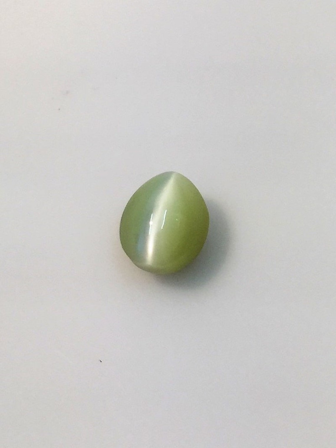 Vintage 2.88 Carats Rich Apple Green Color Sharp Eye AAA+++ Fine ...