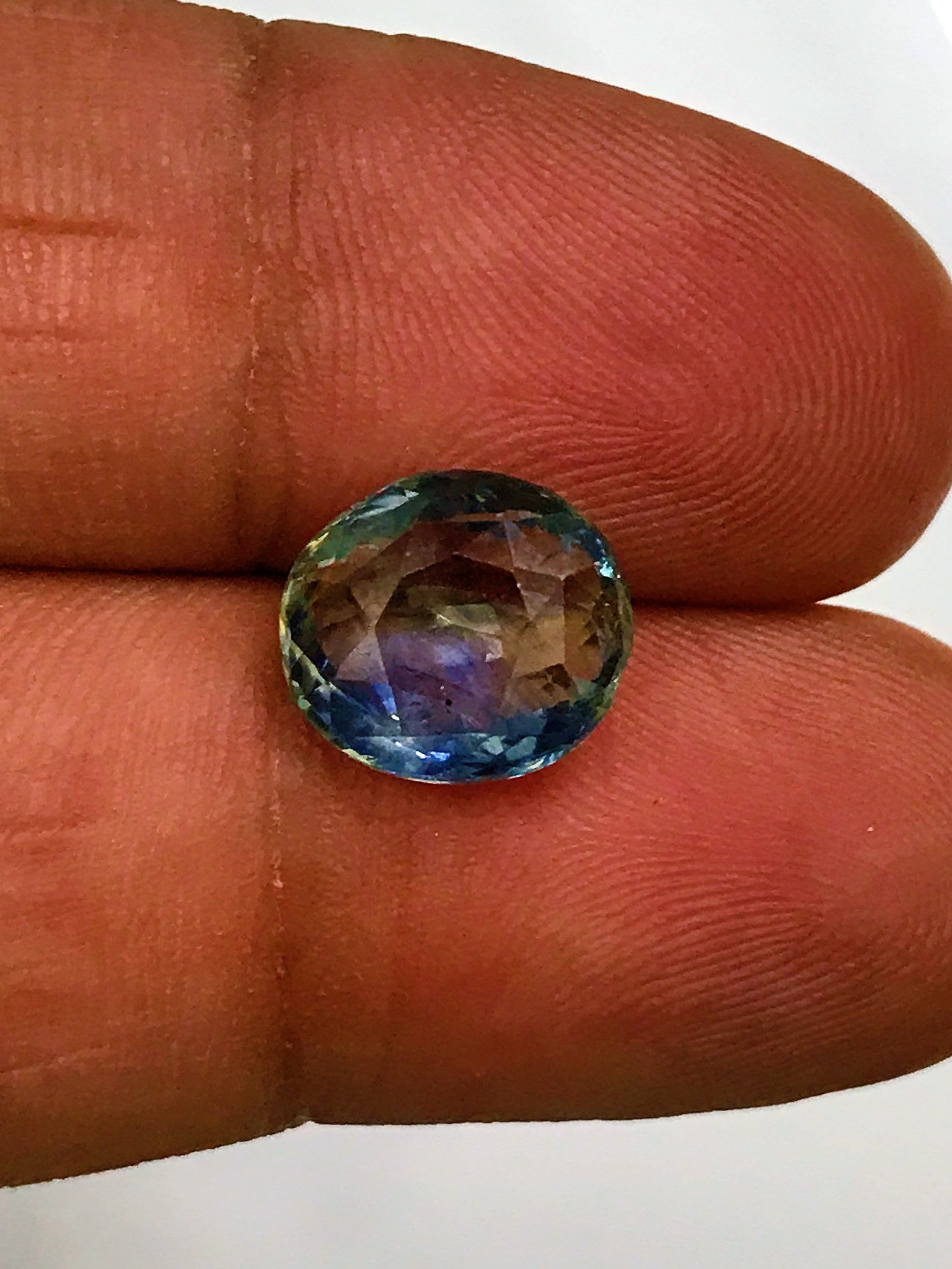 UNIQUE SAPPHIRE Certified 5.80 Carats Rich Color Sparky - Etsy