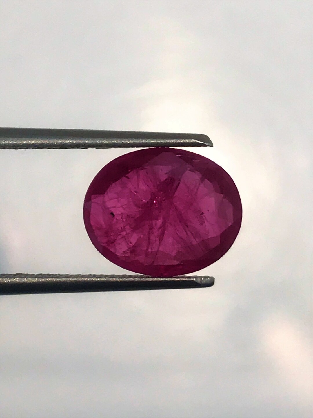 BURMA RUBY | 2.88 Carats Rich Red Color High Luster AAA+++ Fine Quality Natural Low Heat Burma ...