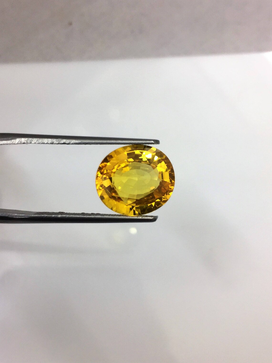 RARE Vintage 6.09 Carat LEGENDARY Rich Golden Yellow Color - Etsy