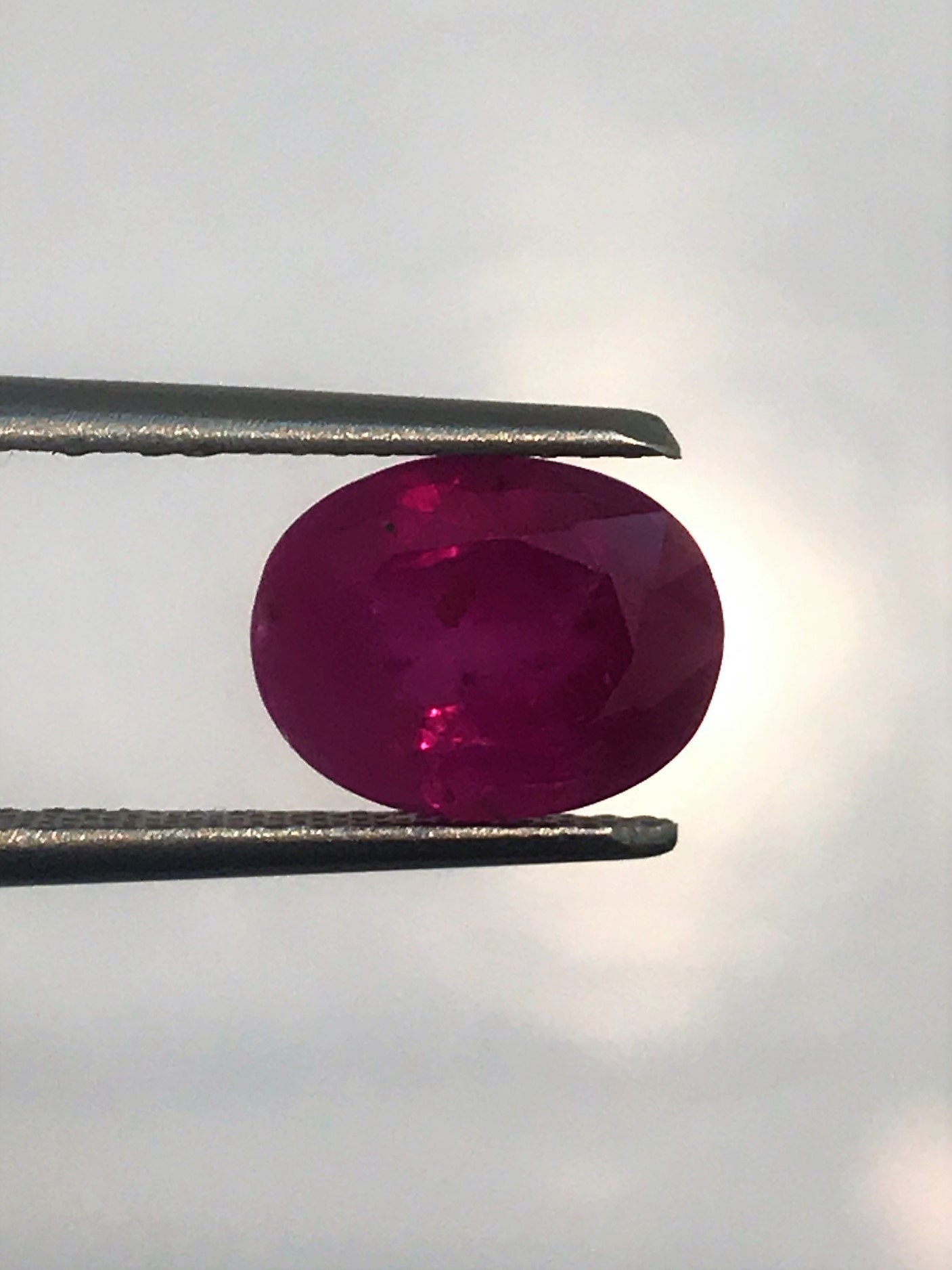 BURMESE RUBY 3.35 Carats Rich Red Color High Luster AAA - Etsy