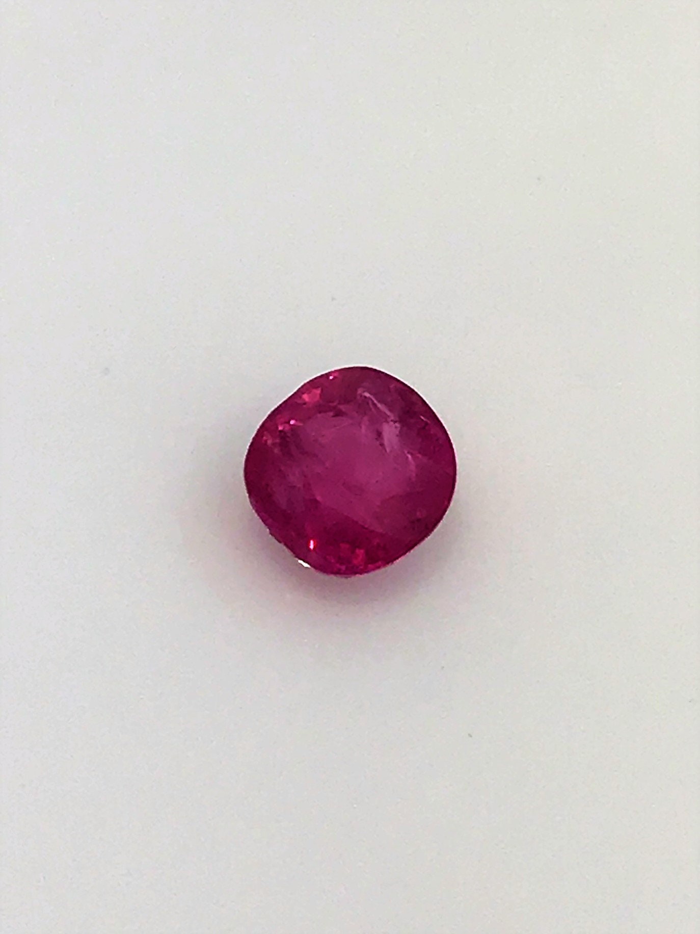 Natural BURMESE RUBY 0.98 Carats Rich Pink Red Color Sparky Luster AAA ...