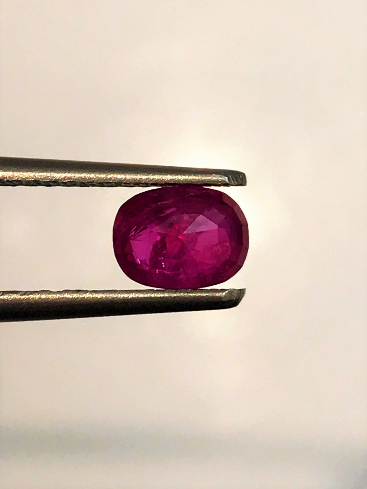 Natural BURMESE RUBY | 0.82 Carats Rich Red Color Sparky Luster AAA ...