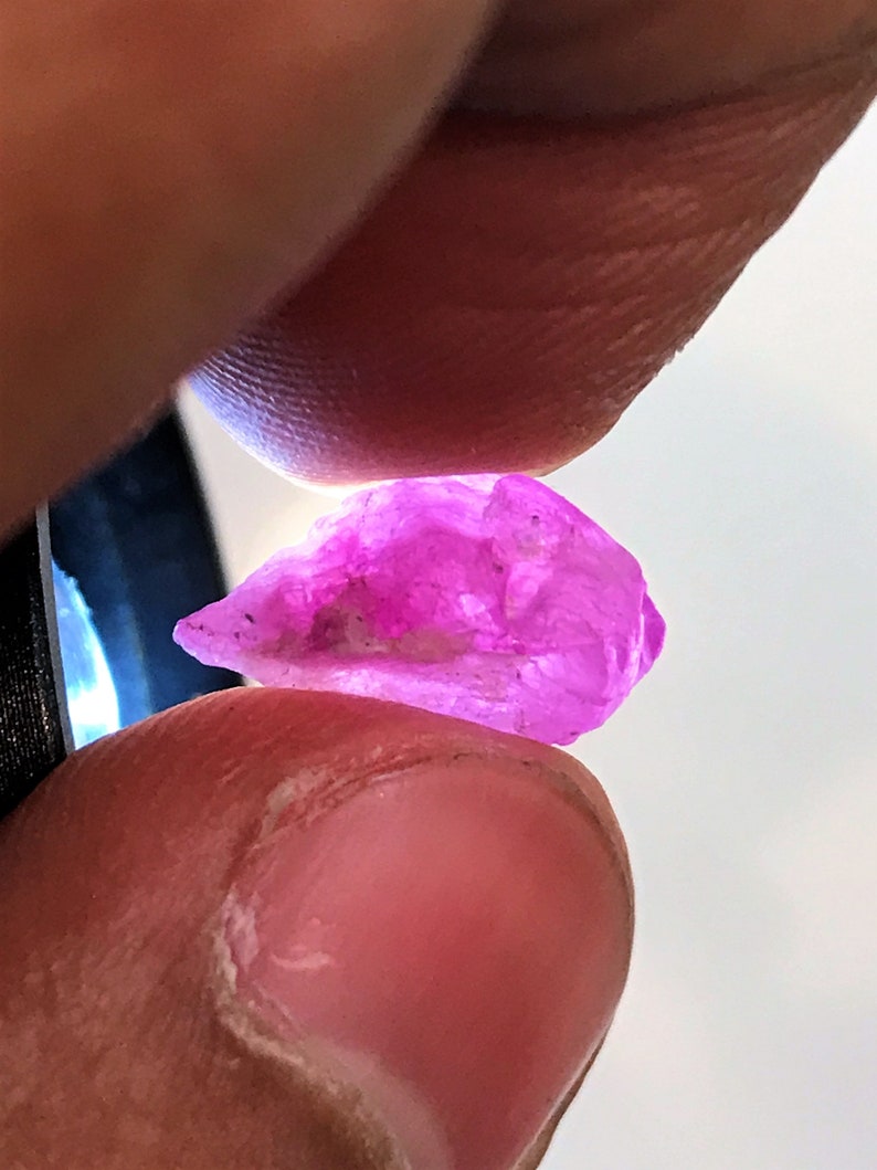 Natural BURMESE RUBY Rough 5.16 Carats 1 Piece Natural No Heat Raw ...