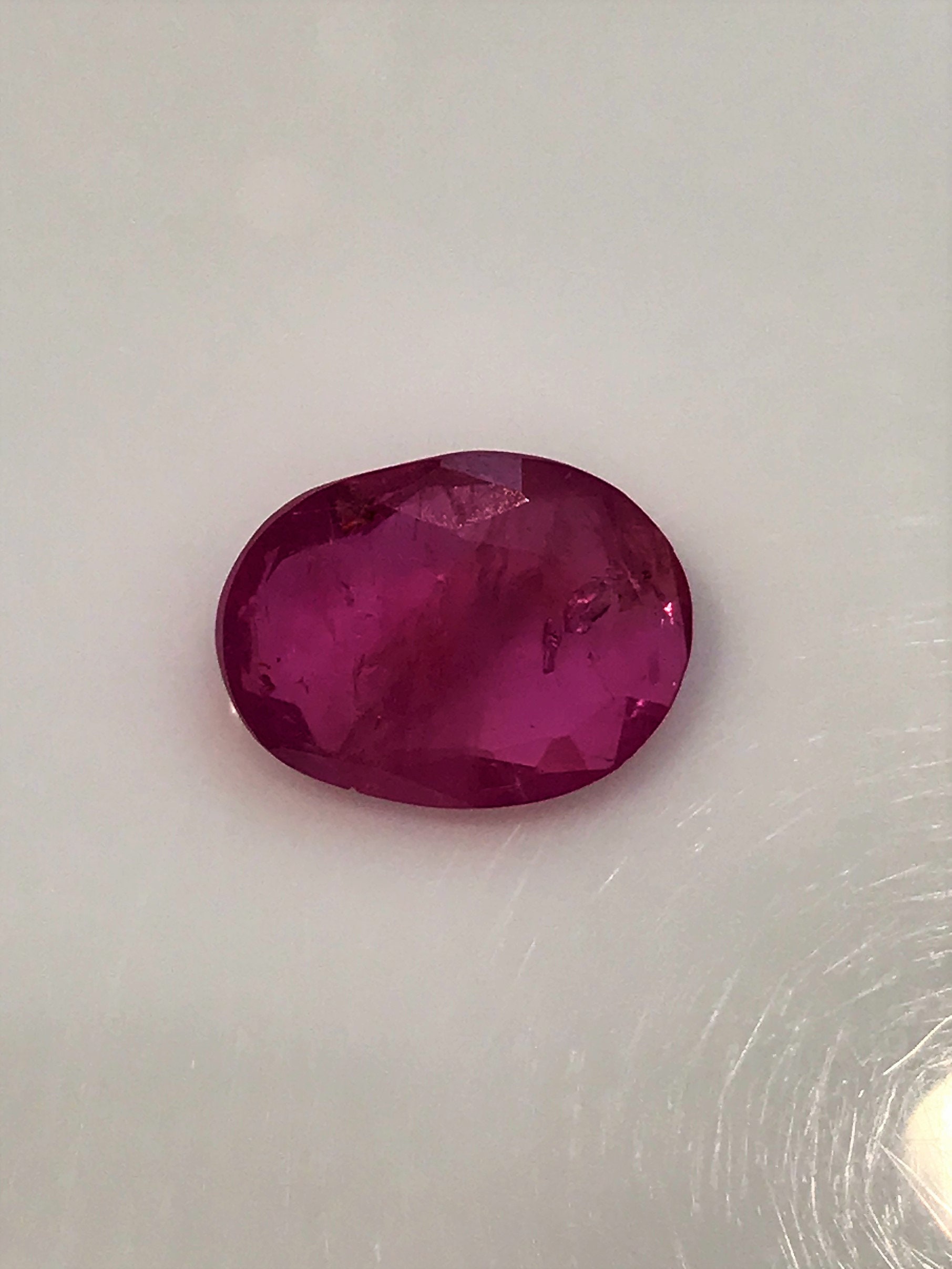 Natural BURMESE RUBY 5.17 Carats Legendary Red Color Sparky Luster AAA ...
