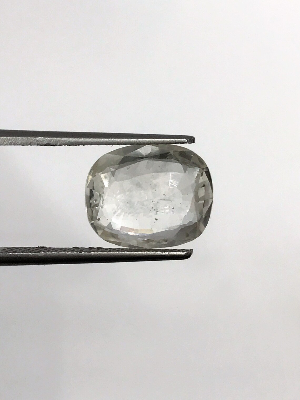 Natural WHITE SAPPHIRE 6.76 Carats Creamish White Color High - Etsy