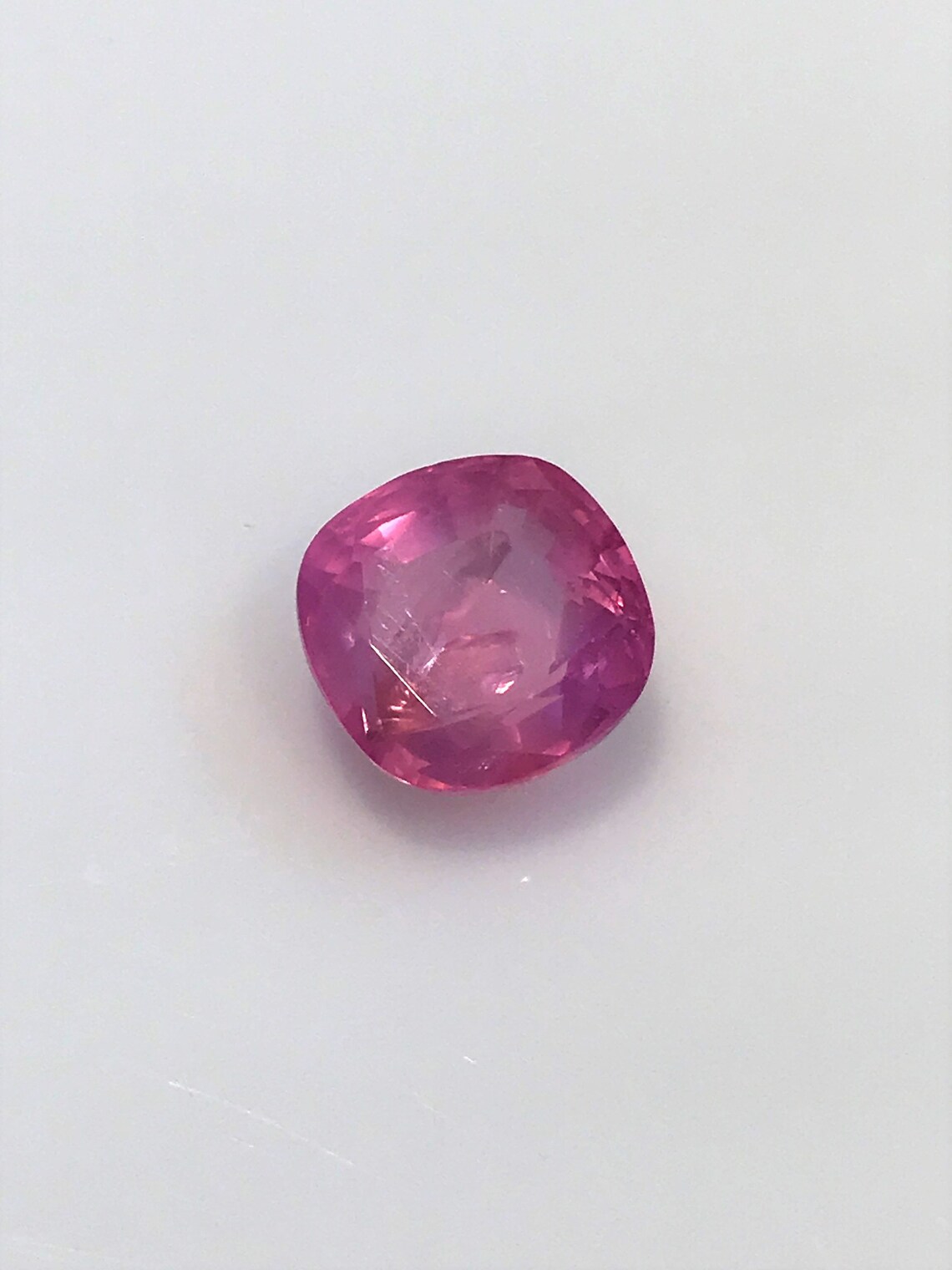 Natural PINK SAPPHIRE 5.50 Carats Rose Pink Color Sparky Luster AAA ...