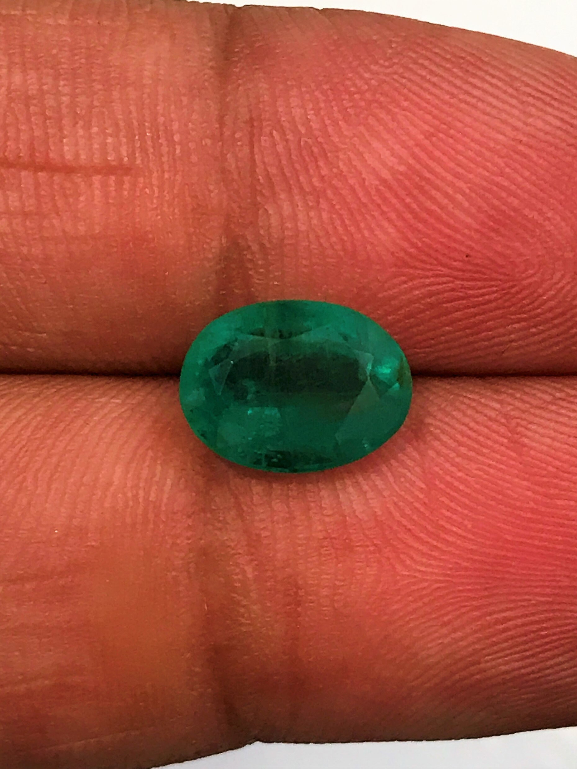 COLOMBIAN EMERALD | 3.18 Carats Rich Dark Green Color High Luster AAA ...