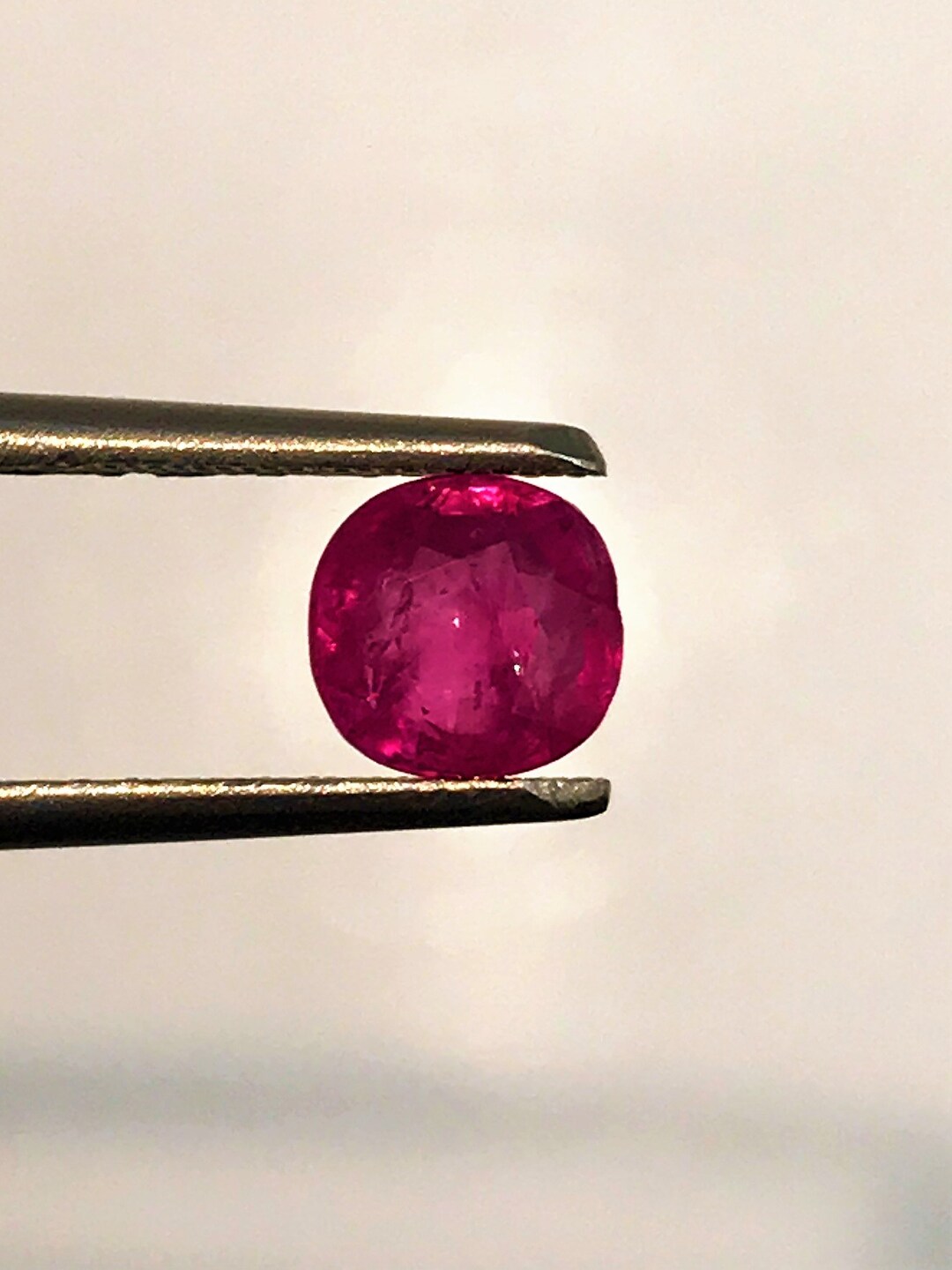 Natural BURMESE RUBY | 0.98 Carats Rich Pink Red Color Sparky Luster ...
