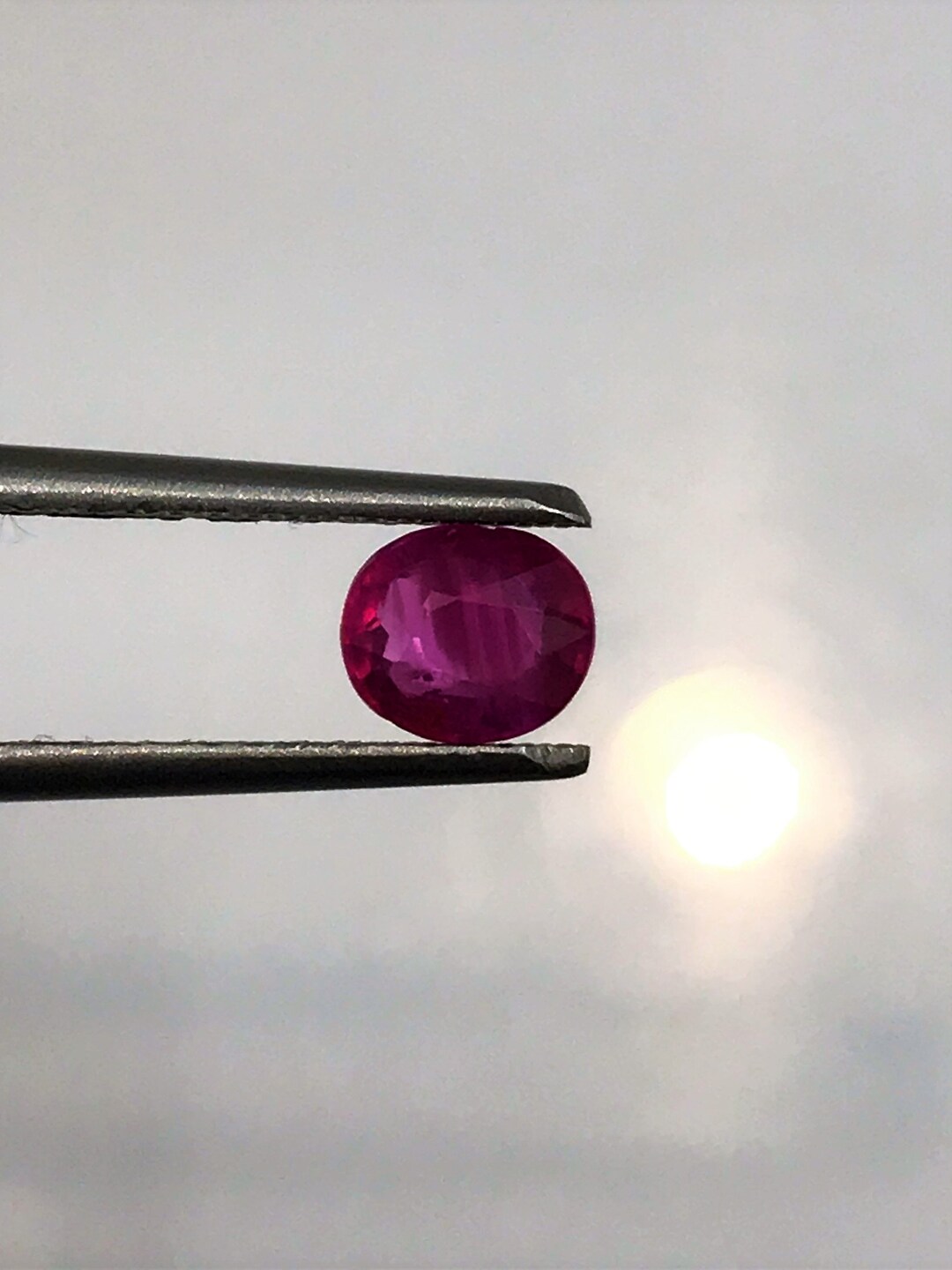 Natural BURMESE RUBY | 0.57 Carats Rich Red Color Sparky Luster AAA ...