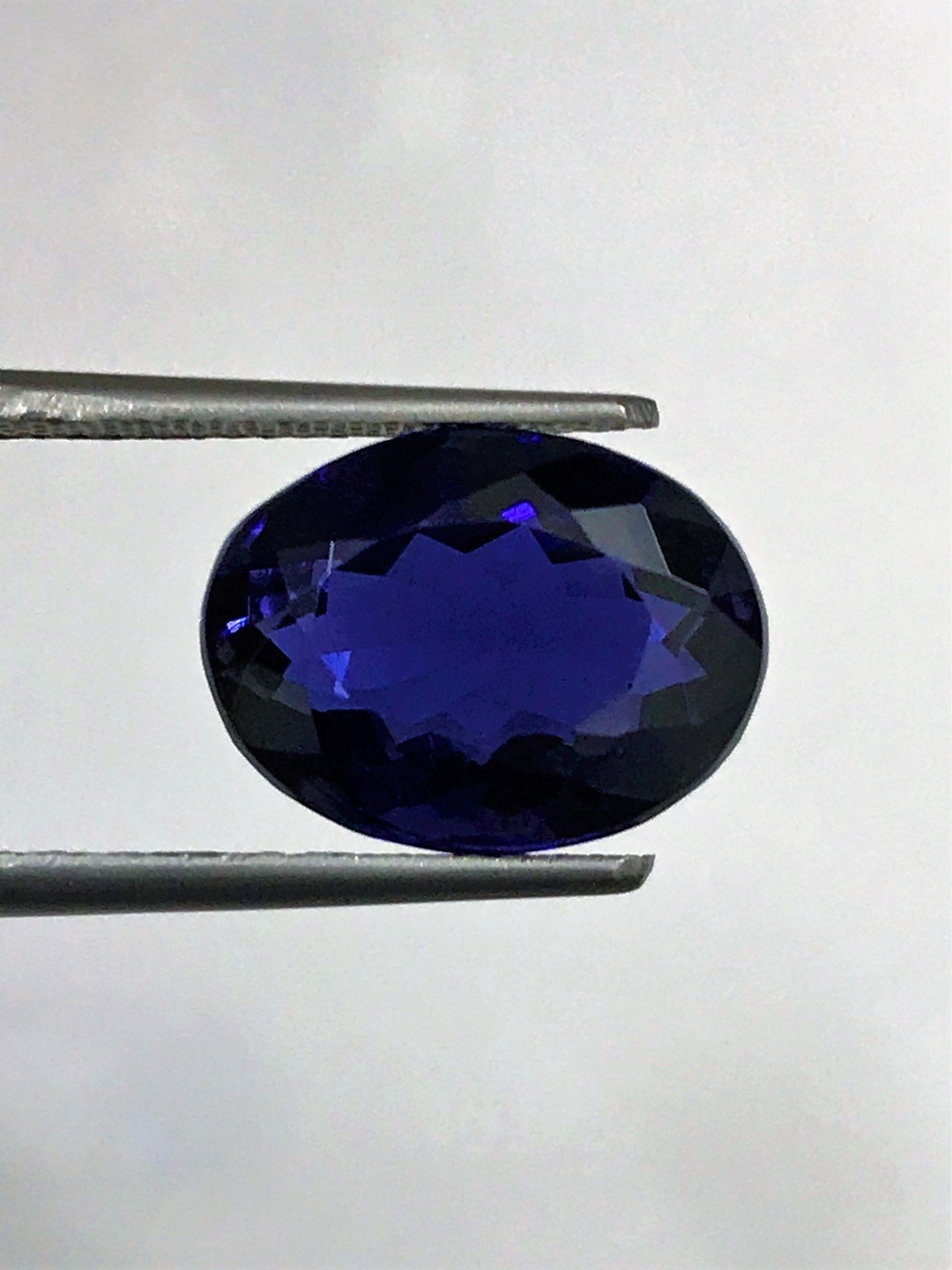Natural IOLITE | 5.23 Carats Rich Royal Peacock Blue Color Sparky ...