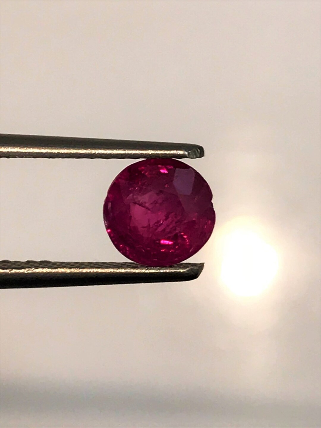Natural BURMA RUBY | 1.02 Carats Rich Red Color Sparky Luster AAA ...