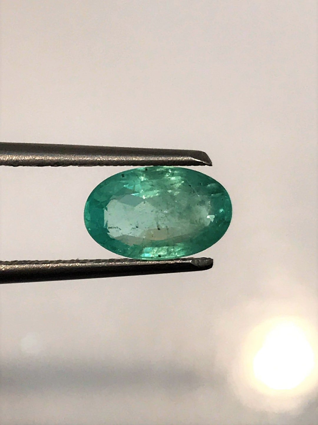 COLOMBIAN EMERALD | 1.27 Carats Rich Green Color Sparky Luster AAA ...