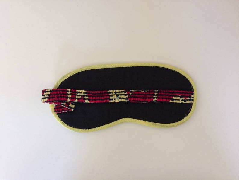 African Fabric Cotton Eye Mask / Eye Shade for Sleep & Travel ...