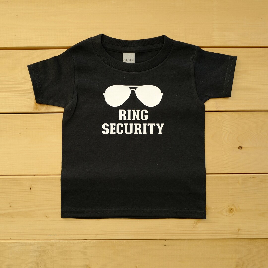 Ring Security With Sunglasses T-shirt, Custom Ring Security T-shirt ...