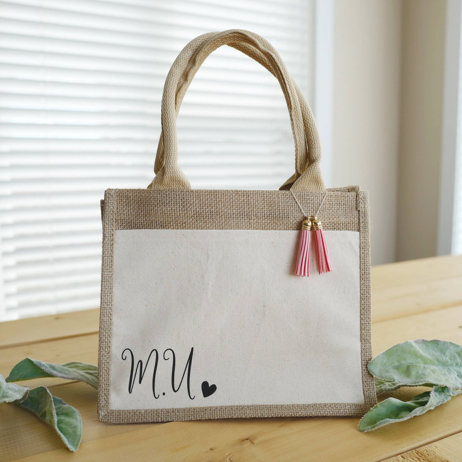 Personalized Jute Bag Name Burlap Bag Customized Jute Bag - Etsy