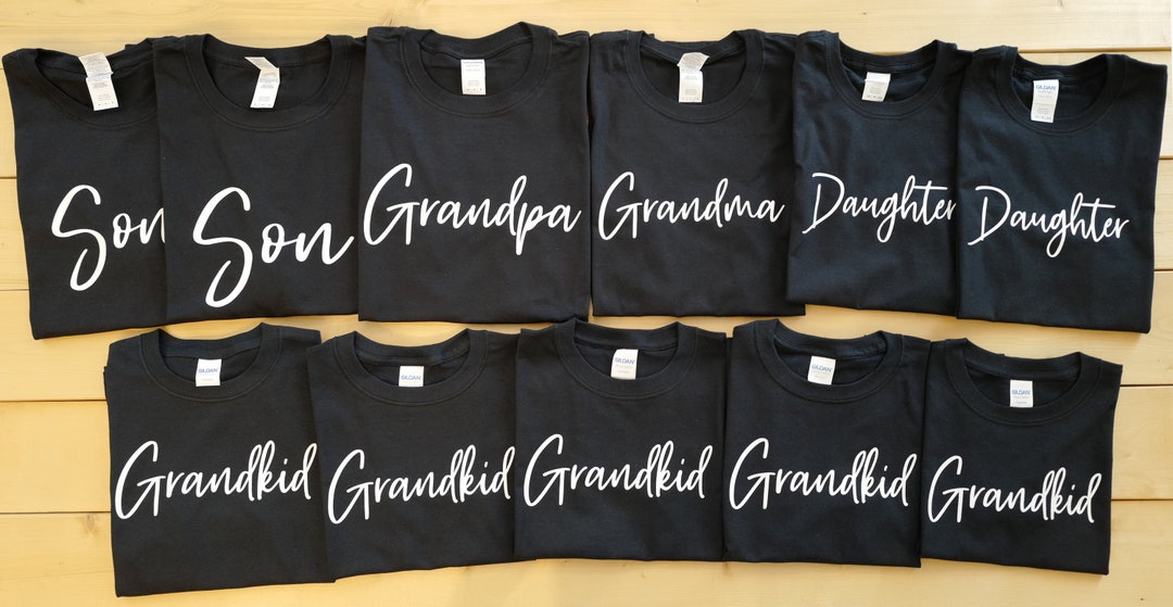 Matching Family Shirts, Custom Matching Family Shirts, Custom Shirts ...